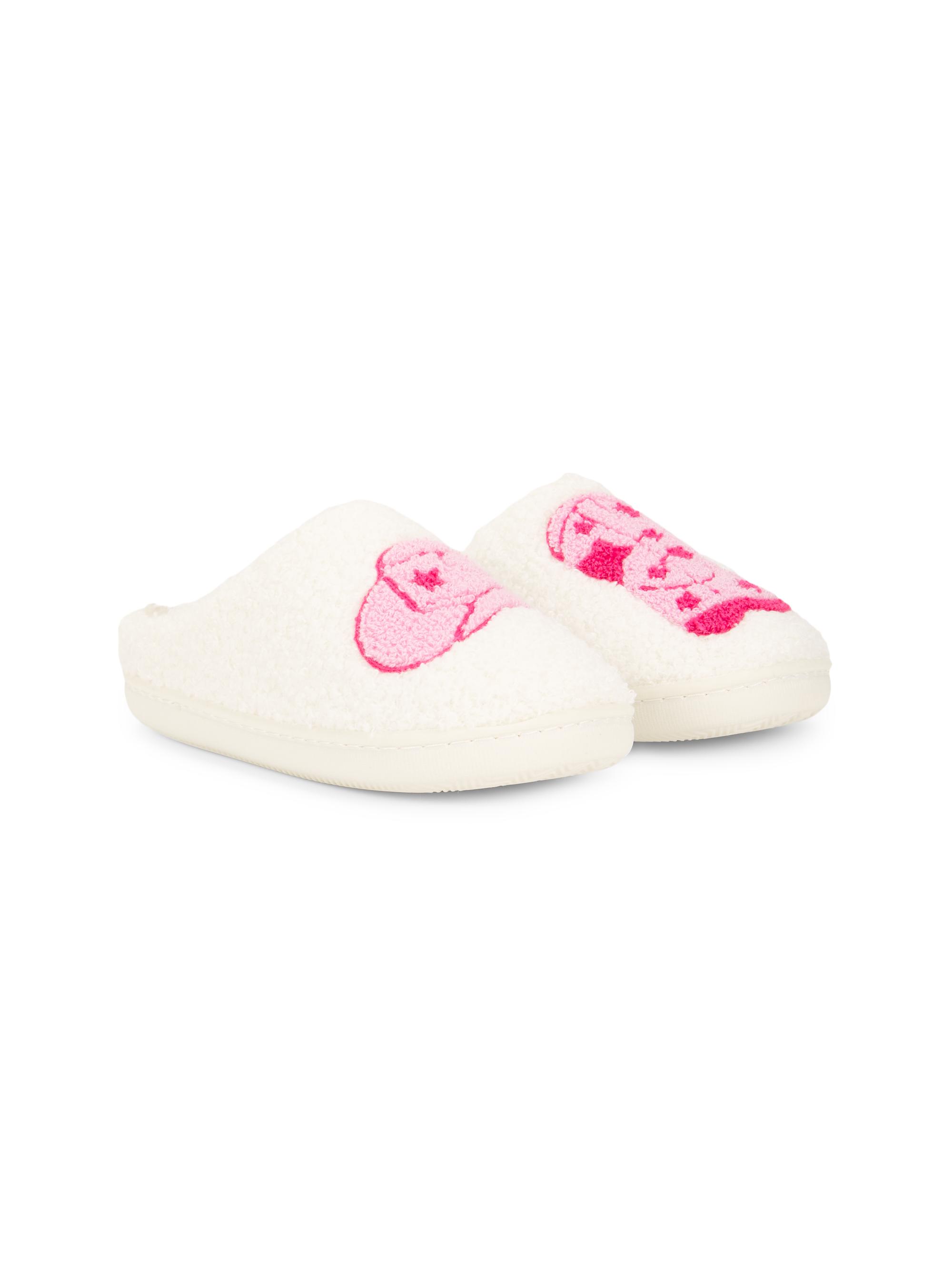 Click here for Mia Girls Little Cozi Faux Shearling Slippers - Pi... prices