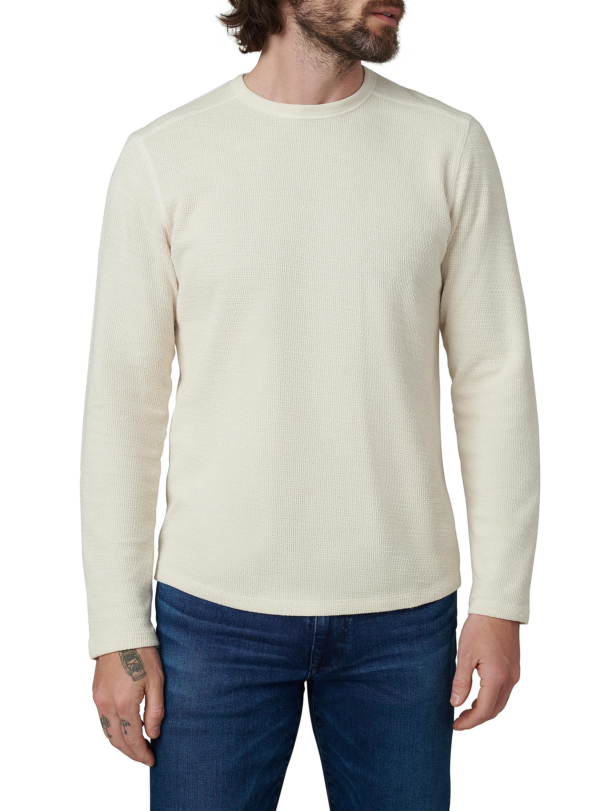 Click here for Joes Jeans Mens Tate Waffle-Knit Crewneck Top - Na... prices