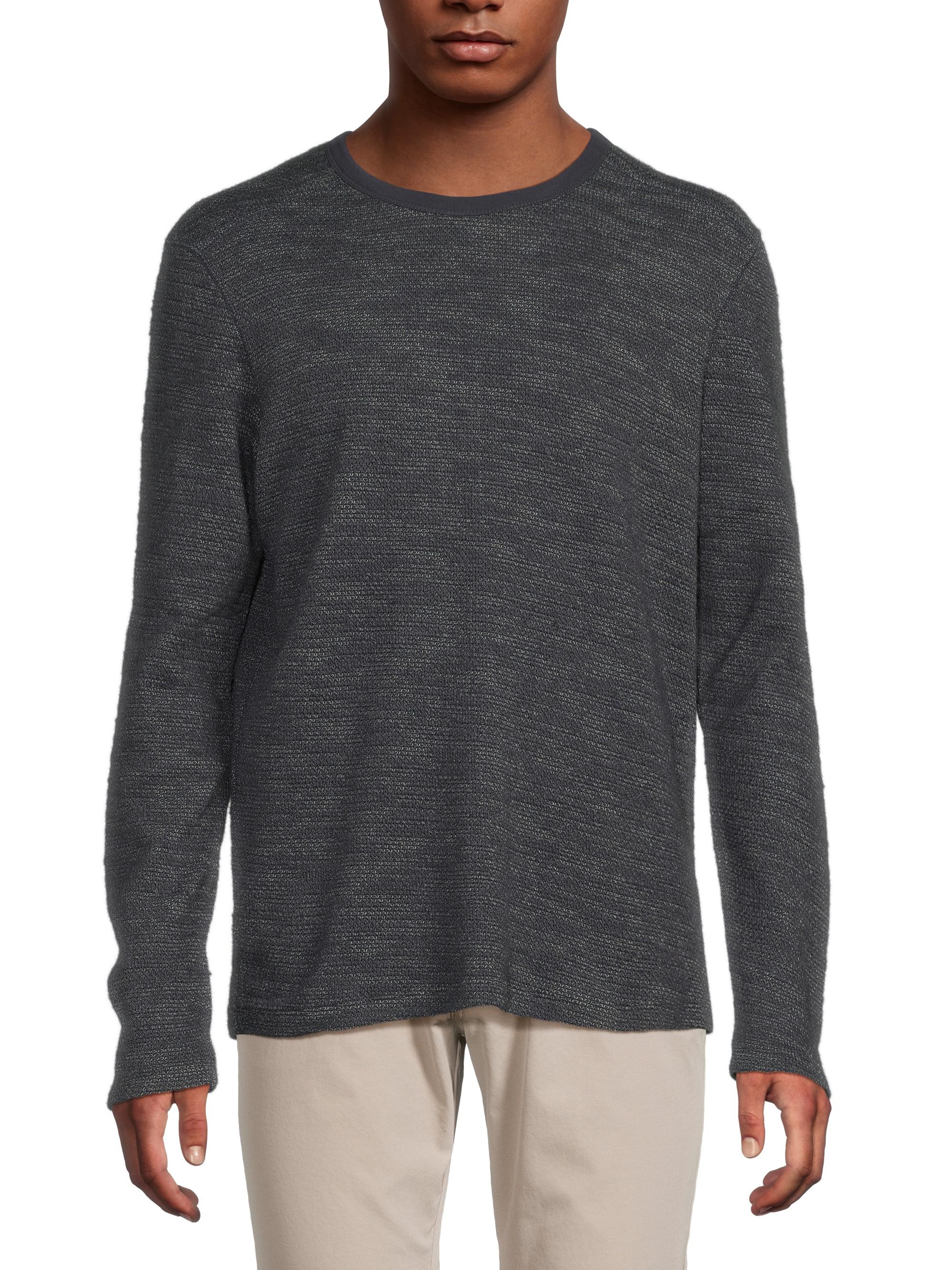 Click here for Joes Jeans Mens Tate Waffle-Knit Crewneck Top - Ni... prices