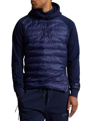 RLX Ralph Lauren Tech Fleece Quilted Hoodie on SALE | Saks OFF 5TH