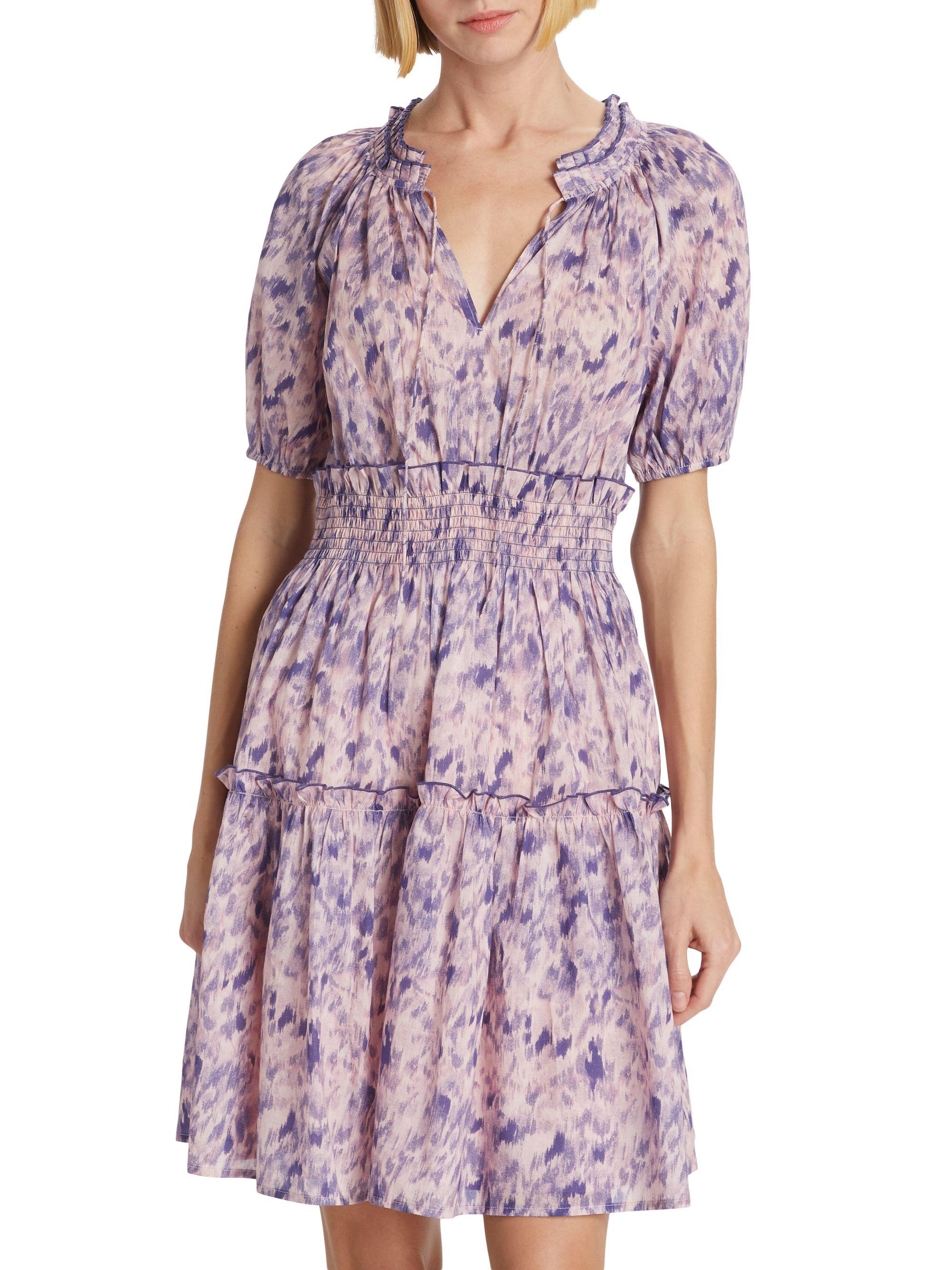 Click here for Rails Womens Fiorella Cotton Ikat-Inspired Minidre... prices