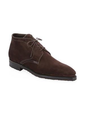 Corthay Chukka Pullman Suede Boots on SALE | Saks OFF 5TH