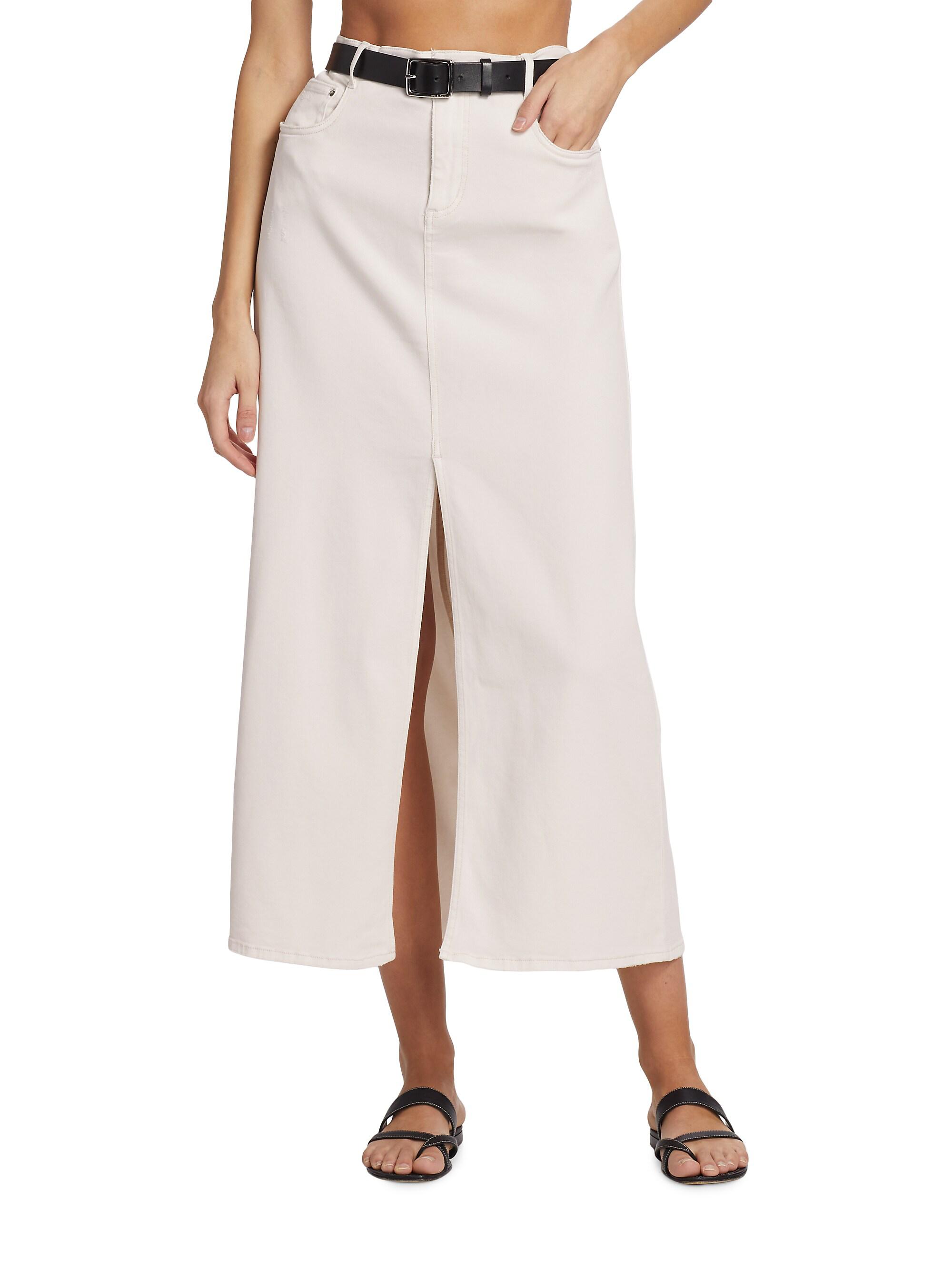 Click here for Splendid Womens Rhiannon Denim Maxi Skirt - Moonst... prices