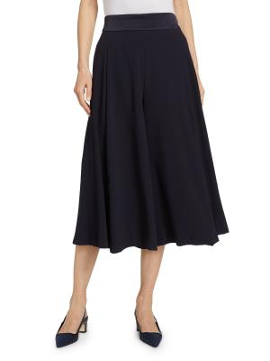 Click here for Barneys New York Womens Crop Wide-Leg Pants - Navy... prices