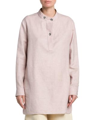 Loro Piana Ruth Linen-Blend Long-Sleeve Shirt on SALE | Saks OFF 5TH