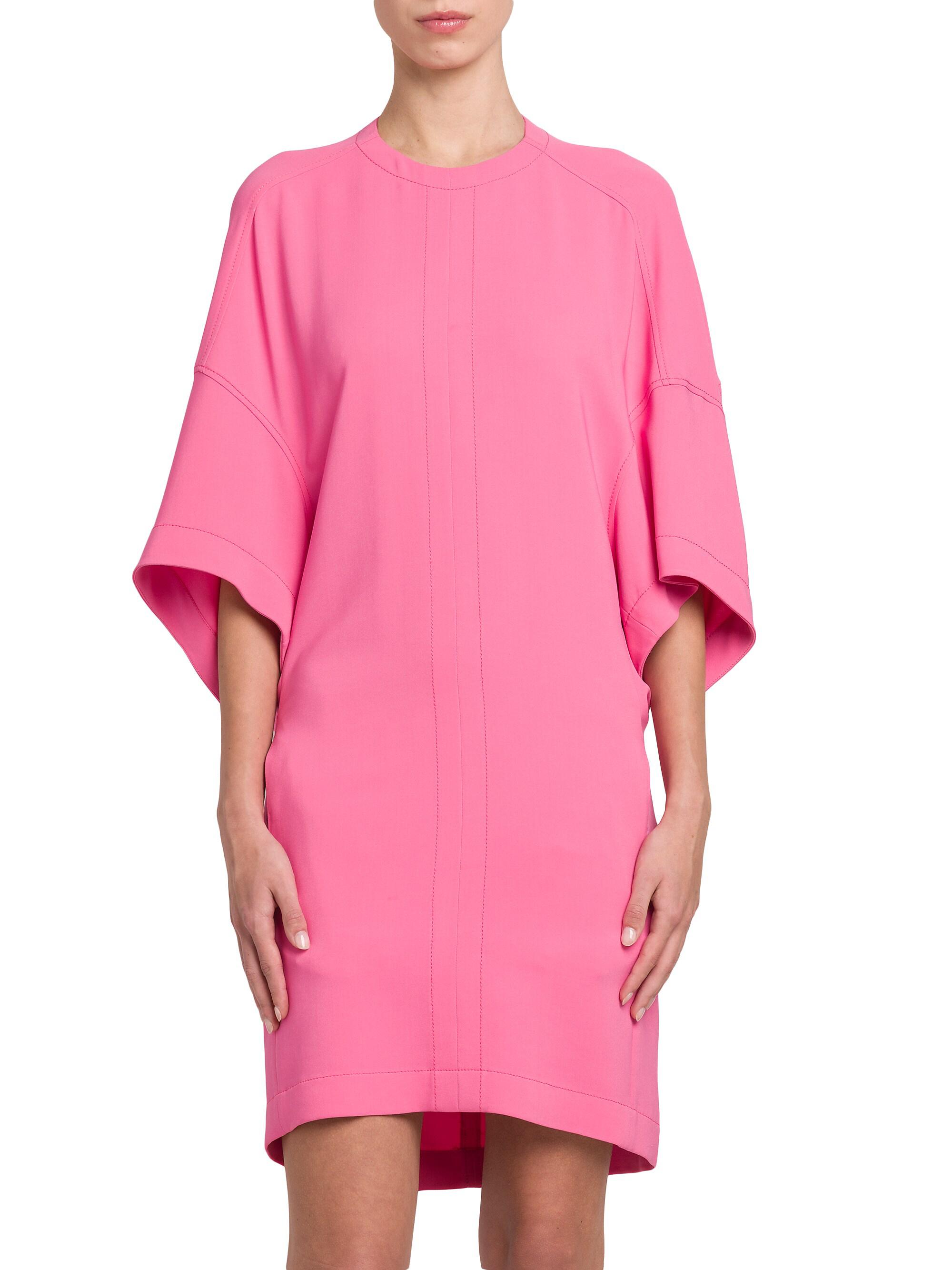 Click here for Stella Mccartney Womens Cape Dress - Bright Pink -... prices