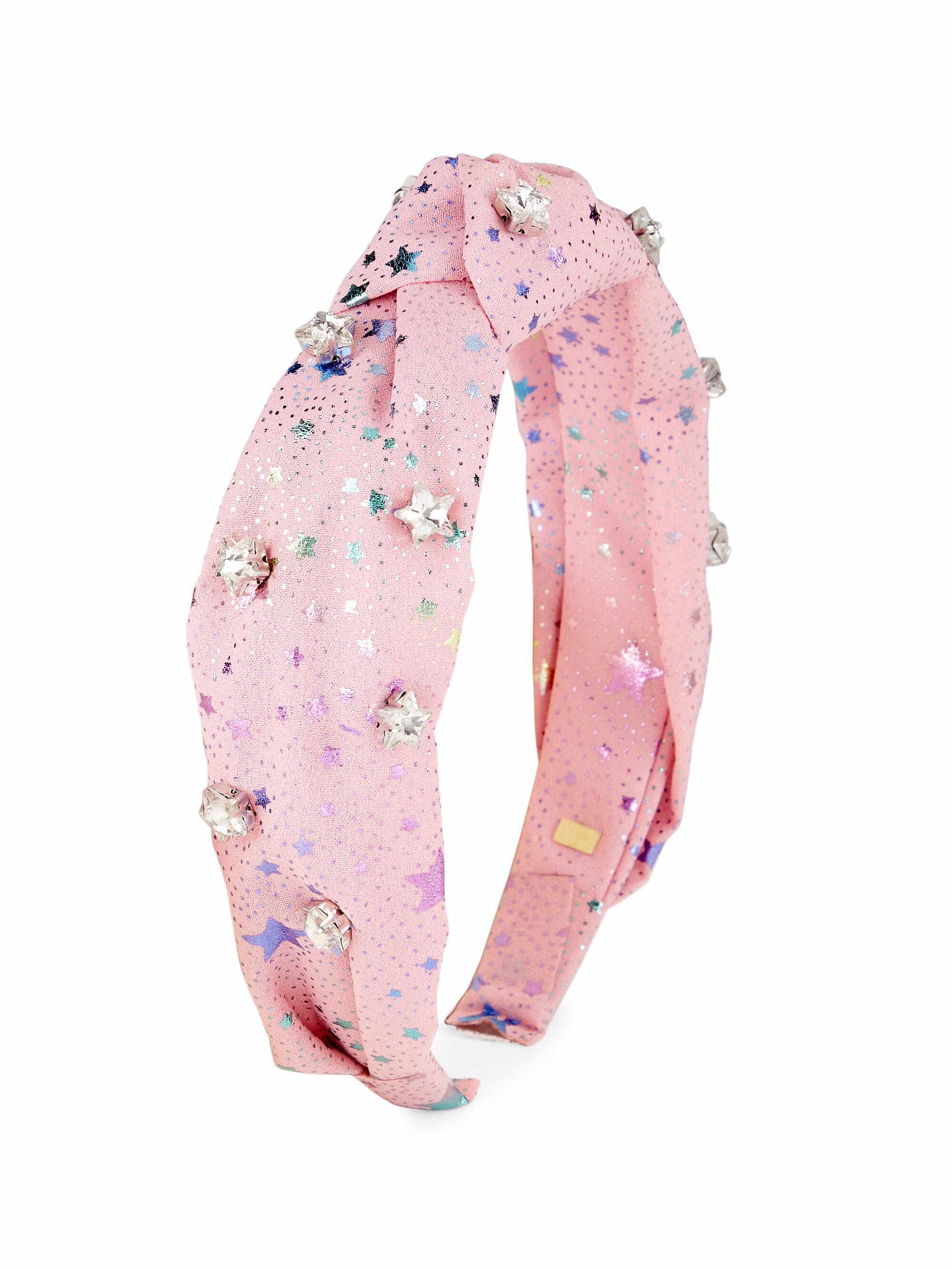 Click here for Bari Lynn Girls Twist Metalic Star Heabdand Pink -... prices