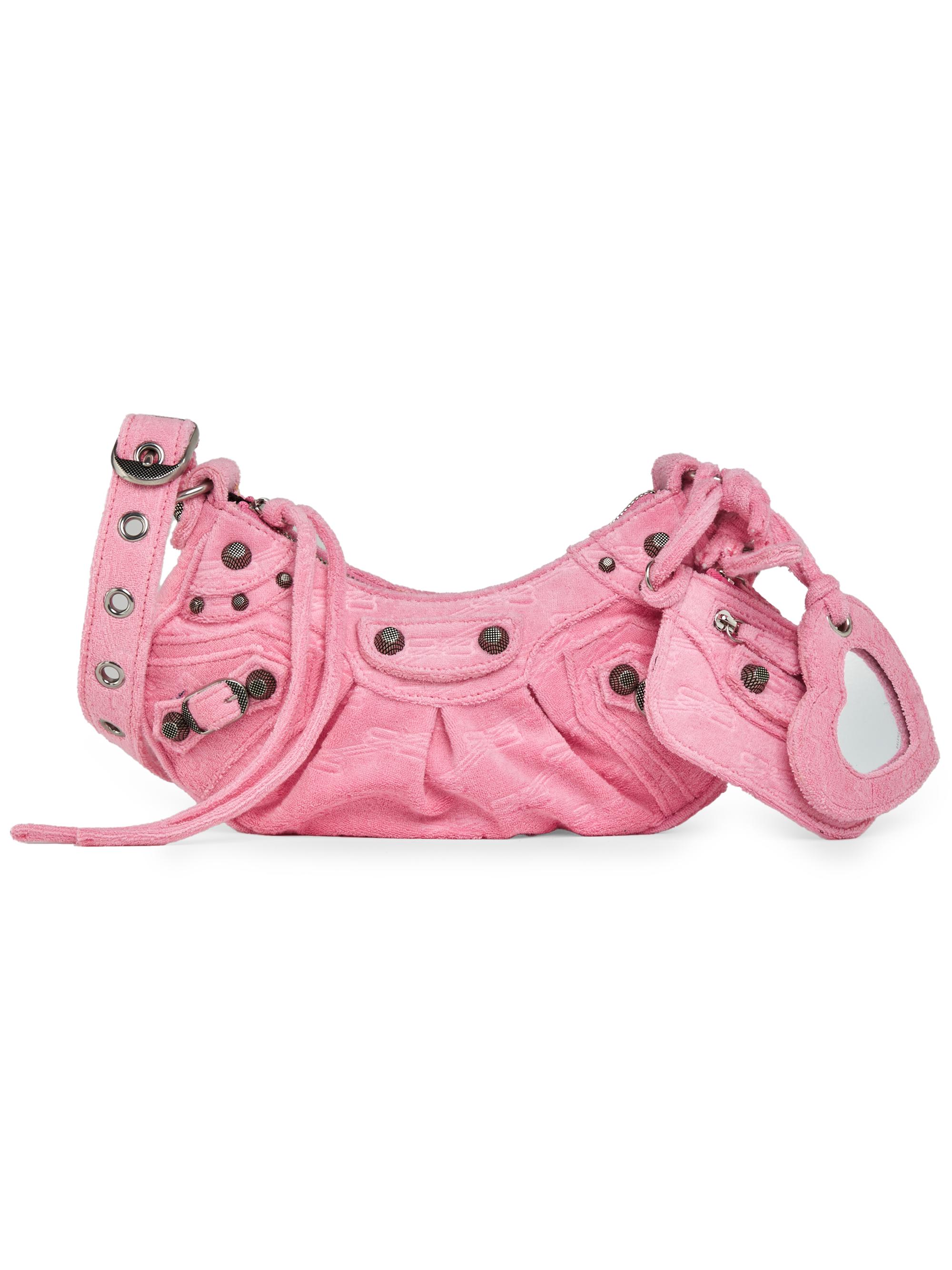 Click here for Balenciaga Womens Le Cagole Cotton Crossbody Bag -... prices