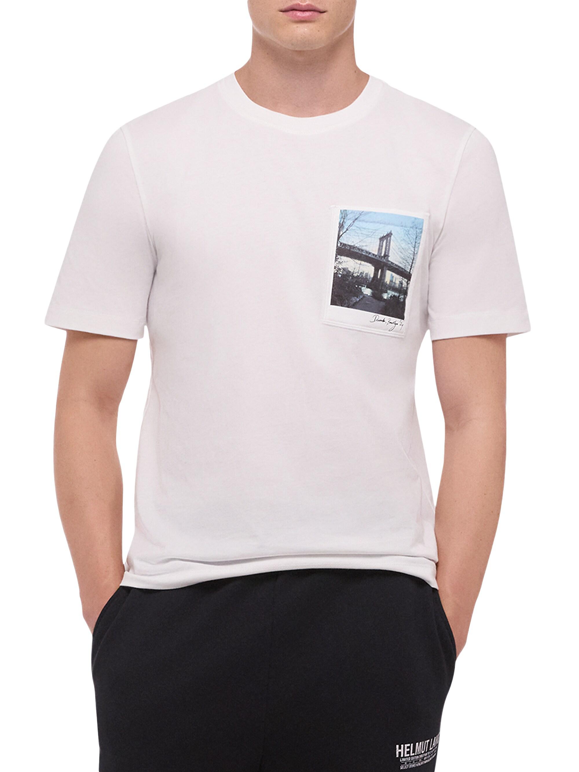 Click here for Helmut Lang Mens K-Postcard Brooklyn Bridge T-Shir... prices