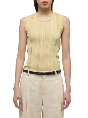 Helmut Lang Ribbed Open-Back Tank on SALE | Saks OFF 5TH