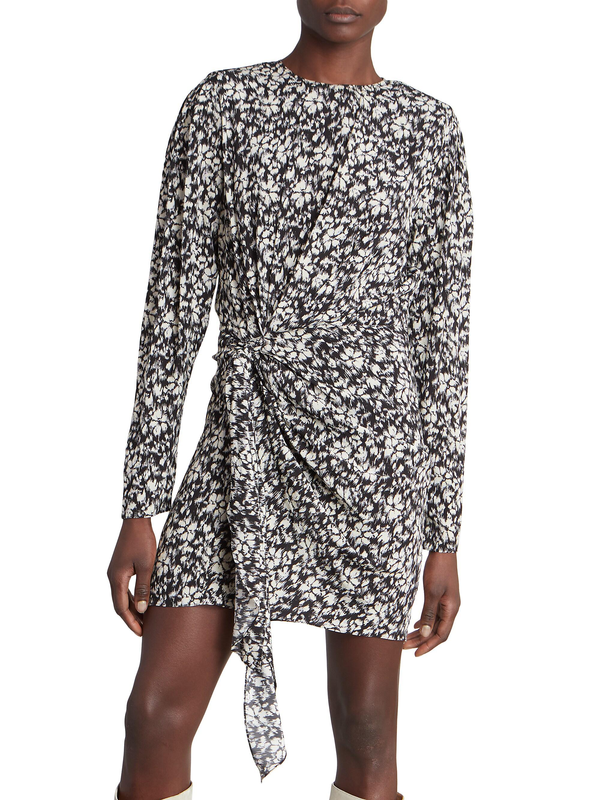 Click here for Isabel Marant Étoile Womens Dulce Knotted Floral D... prices