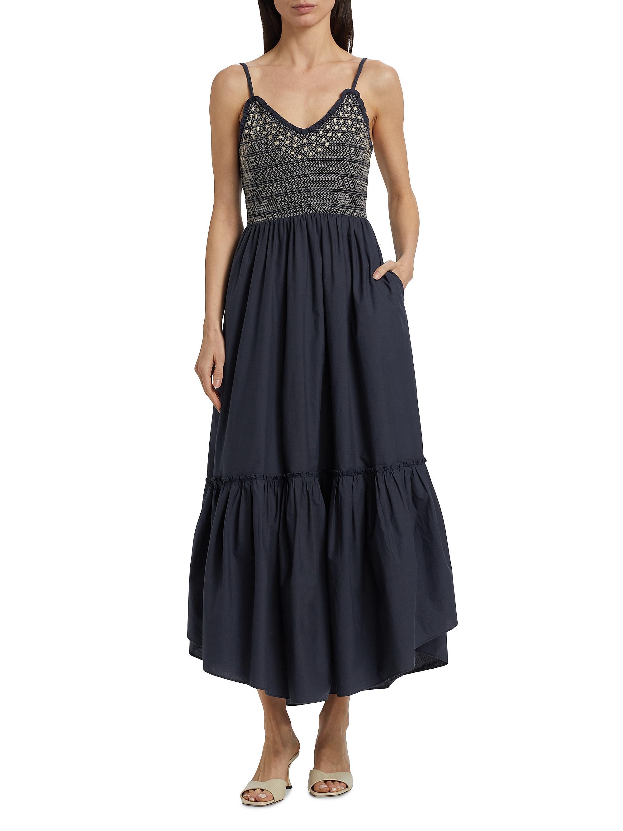 Click here for Ramy Brook Womens Lucia Cotton Maxi Dress - Spring... prices