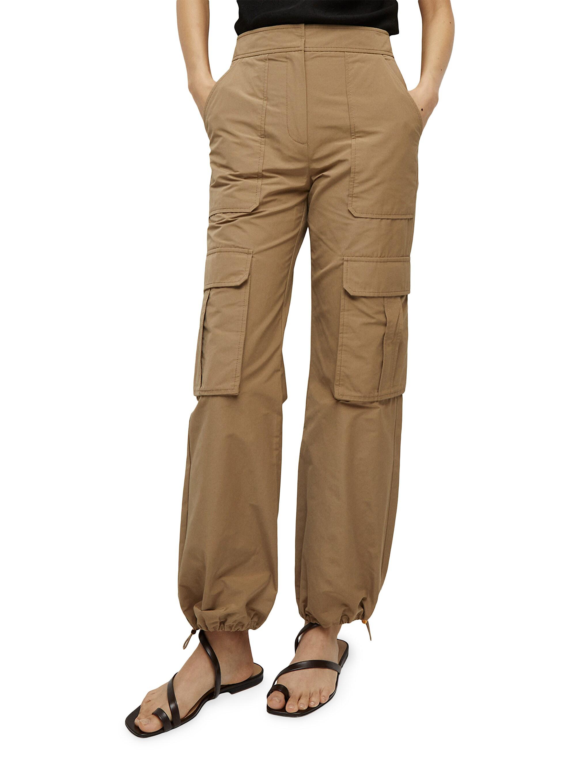 Click here for Veronica Beard Womens Dari Cargo Pants - Sepia - S... prices