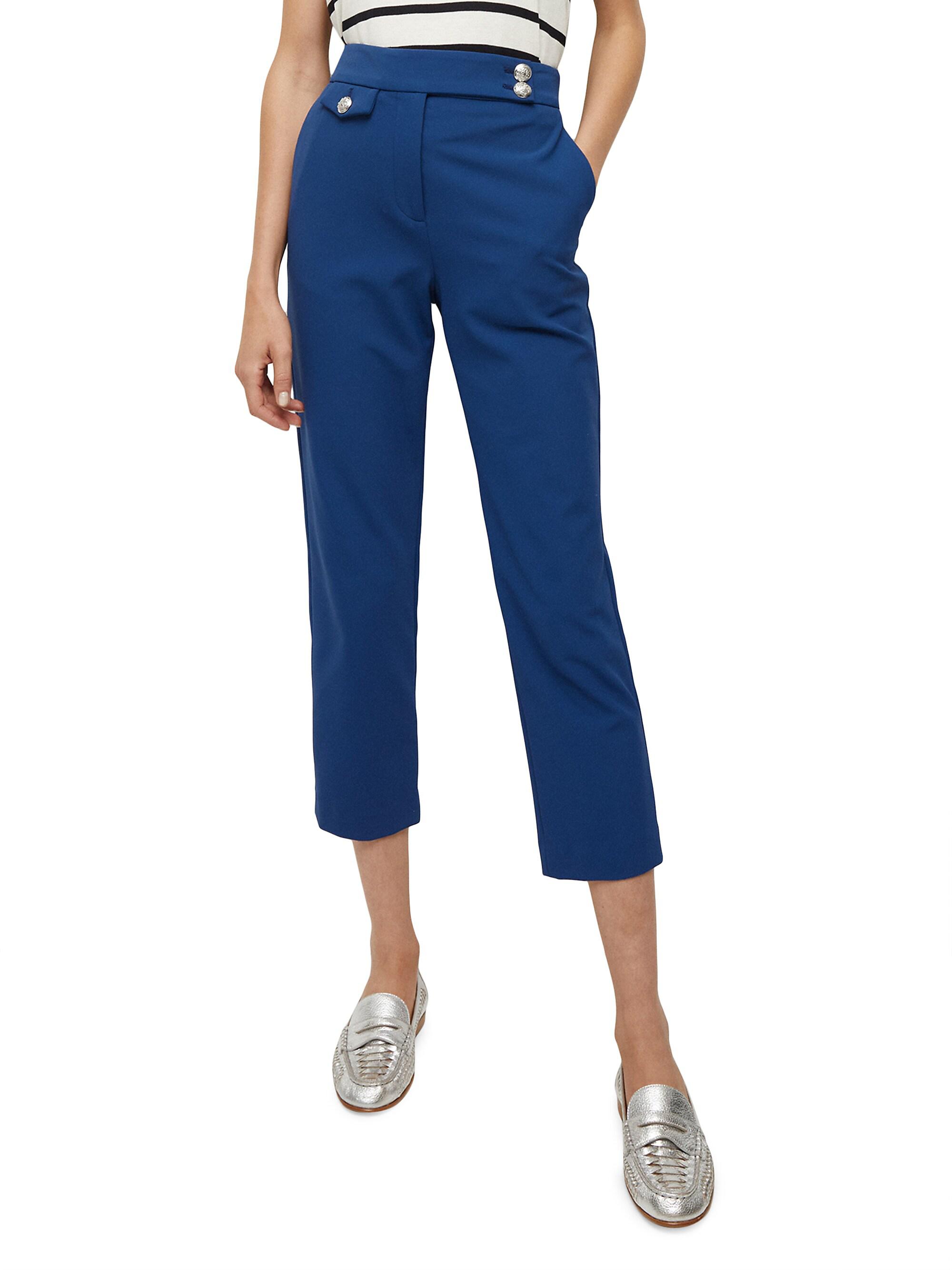 Click here for Veronica Beard Womens Renzo Cropped Straight-Leg P... prices