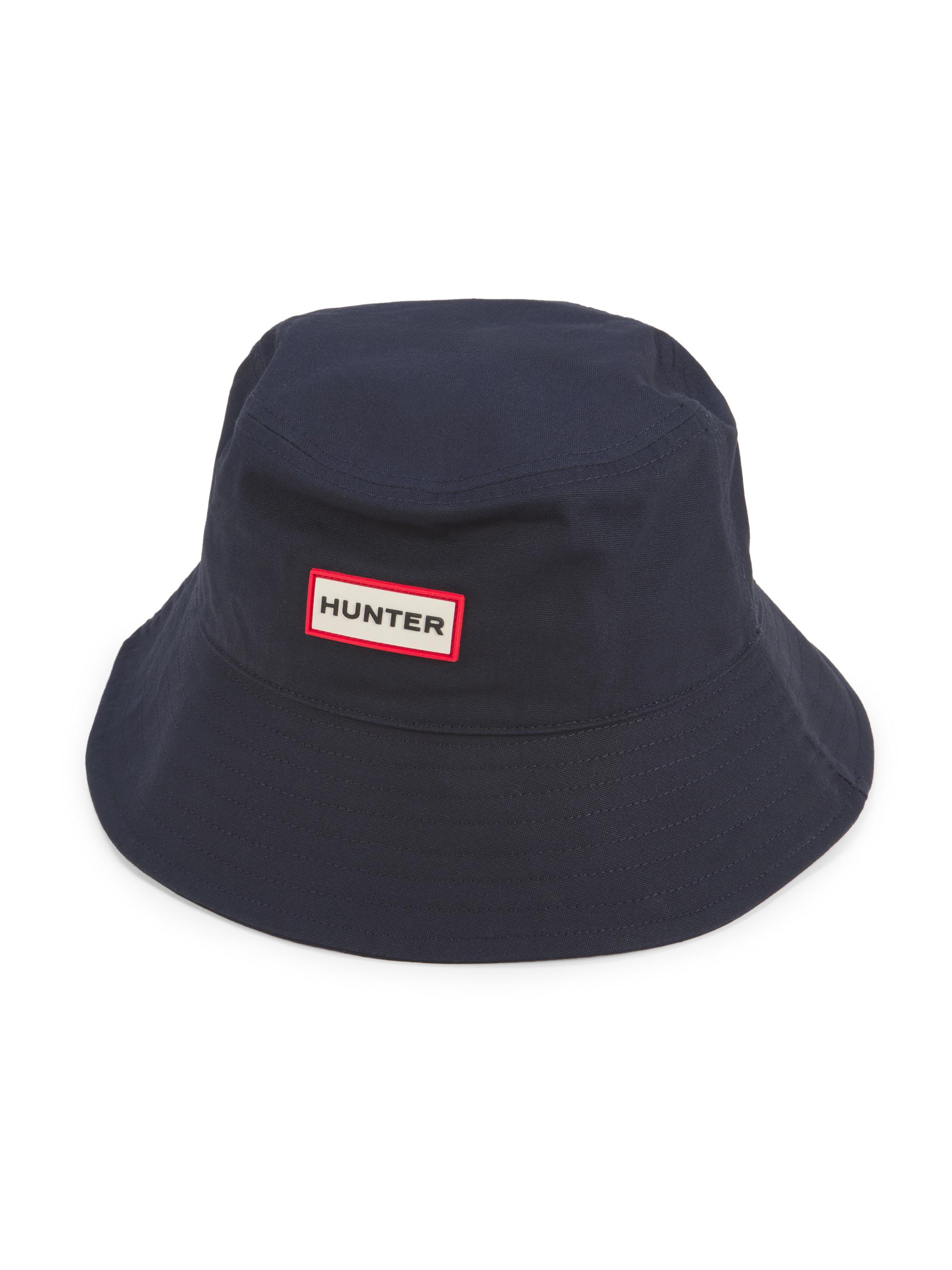 Click here for Hunter Mens Logo Cotton Bucket Hat - Blue Ripple prices