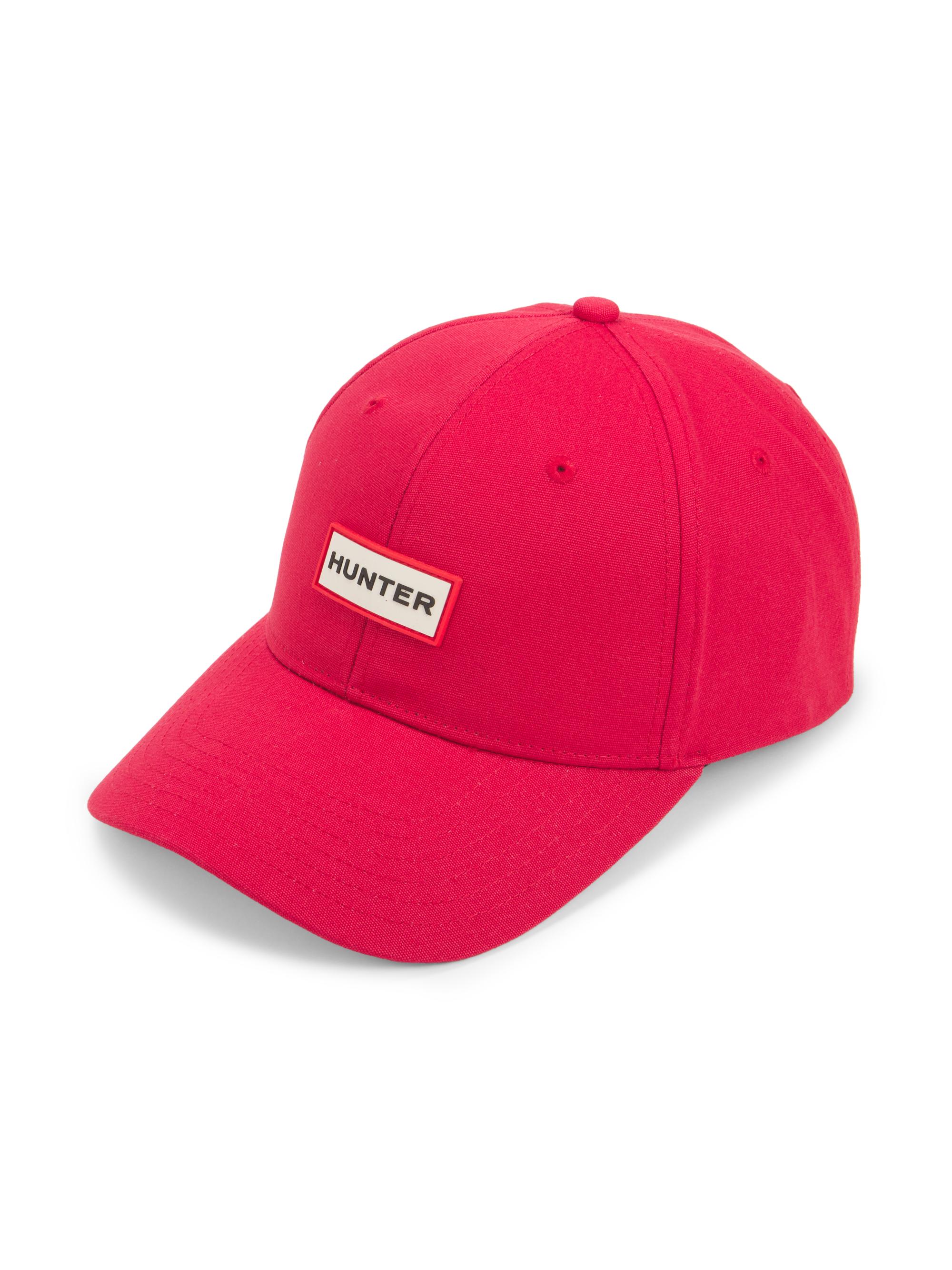 Click here for Hunter Mens Logo Cotton Baseball Cap - Red prices