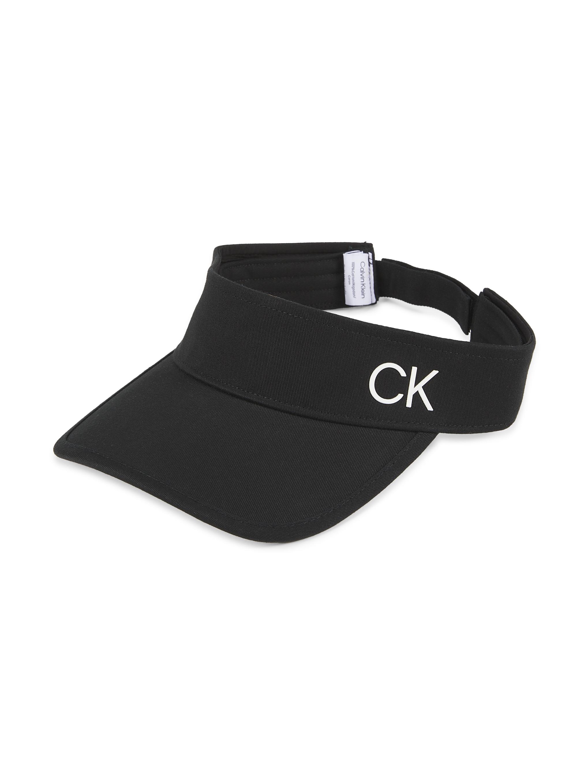 Click here for Calvin Klein Mens Logo Visor - Black prices