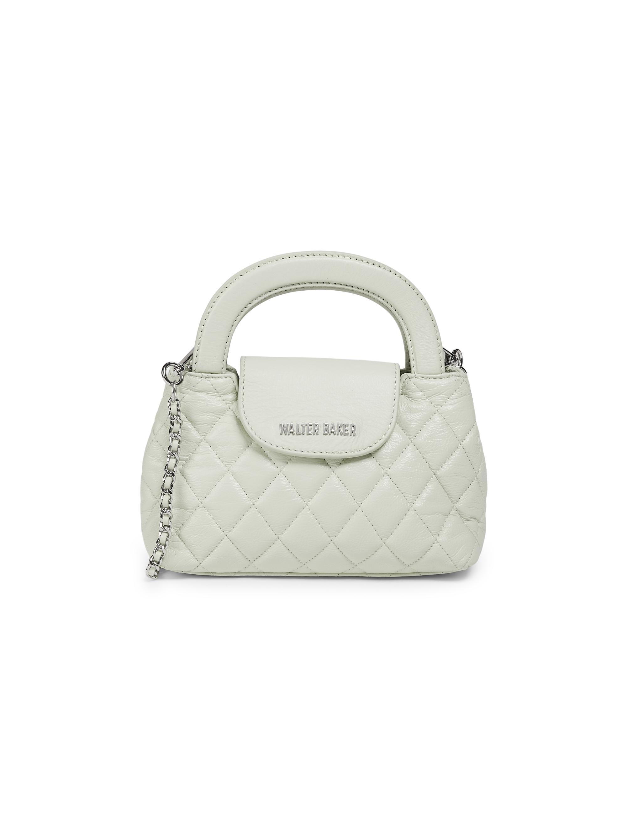 Click here for Walter Baker Womens Mini Phoebe Quilted Leather To... prices