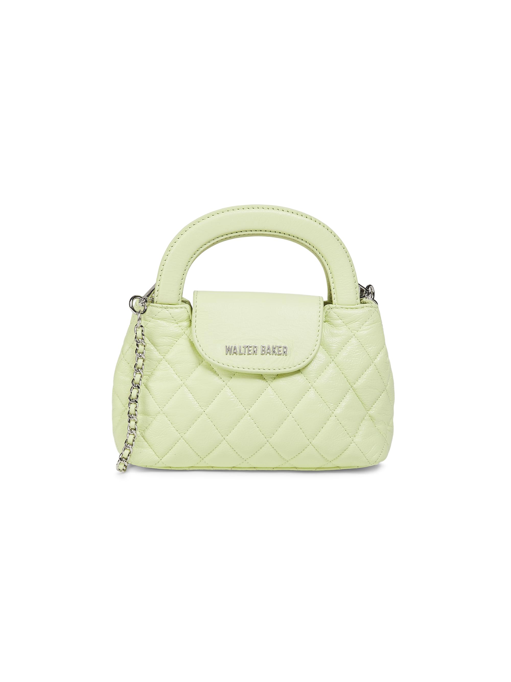Click here for Walter Baker Womens Mini Phoebe Quilted Leather To... prices