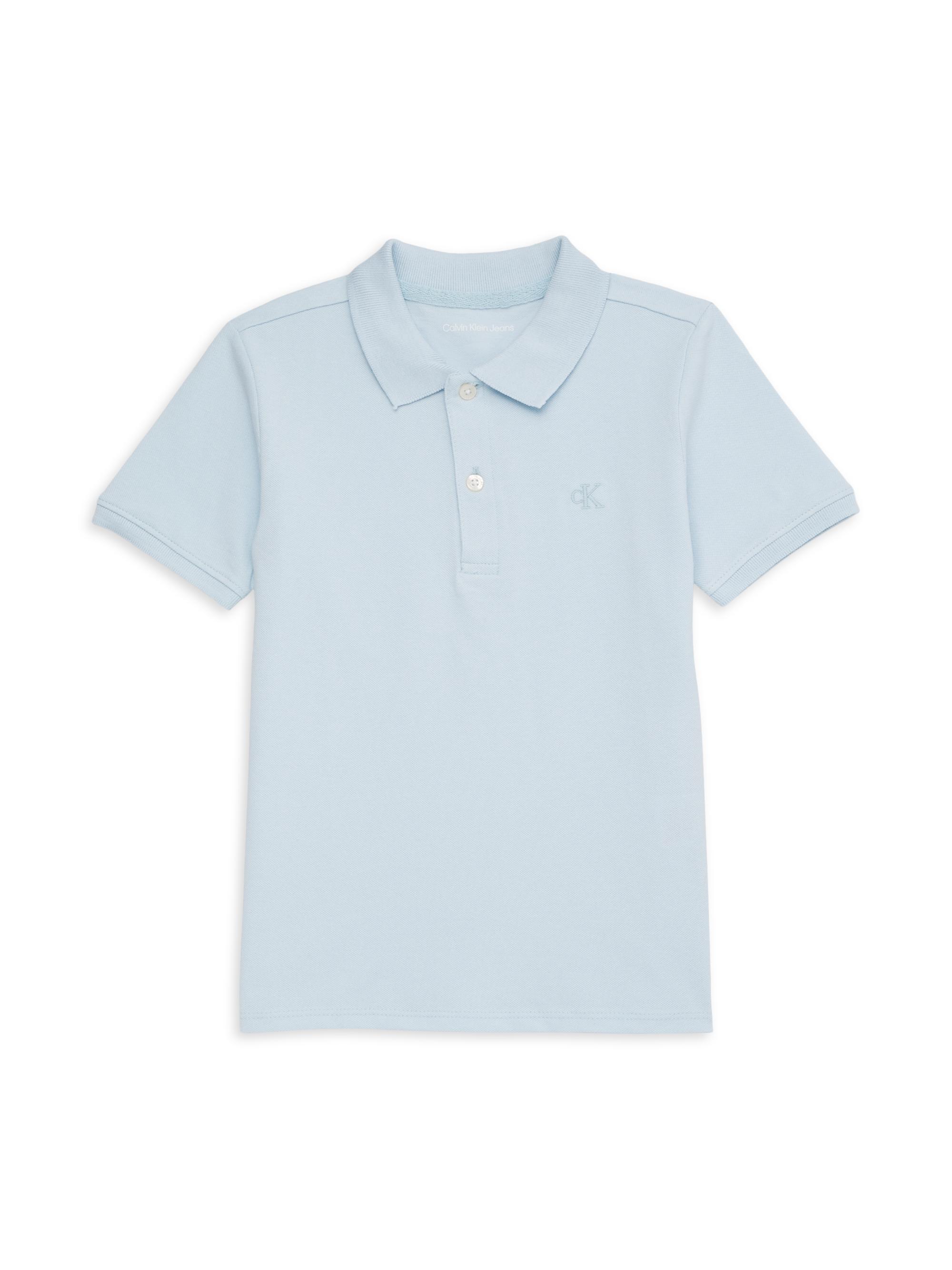 Click here for Calvin Klein Little Boys Embroidrered-Logo Polo Sh... prices