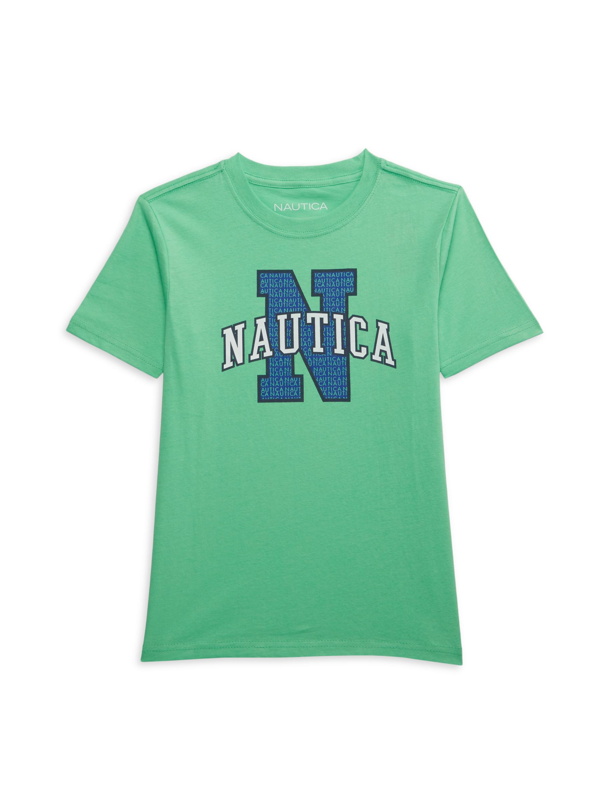 Click here for Nautica Boys Logo Graphic Cotton T-Shirt - Keen Gr... prices