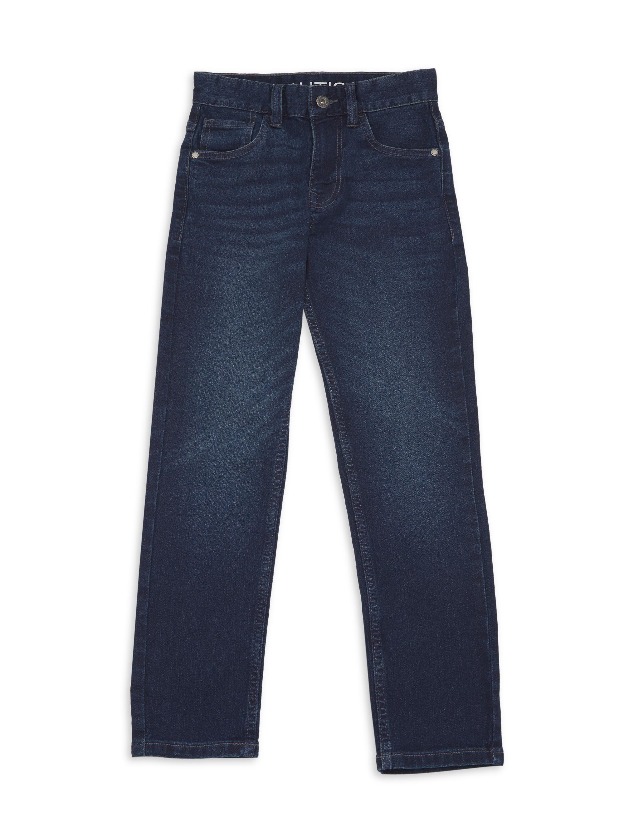 Click here for Nautica Boys Dark Wash Straight-Leg Jeans - Marine... prices