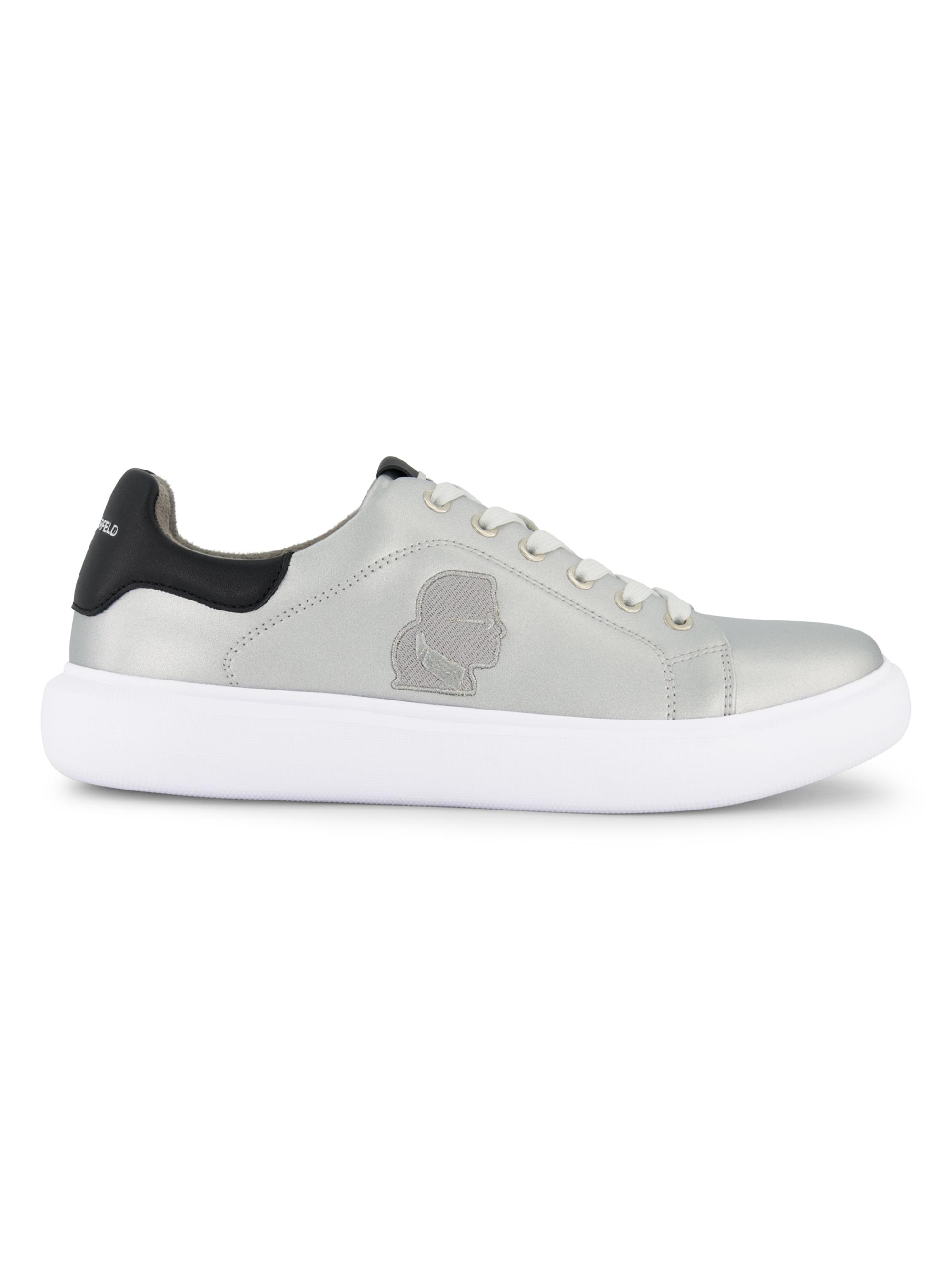 Click here for Karl Lagerfeld Paris Mens Metallic Leather Sneaker... prices