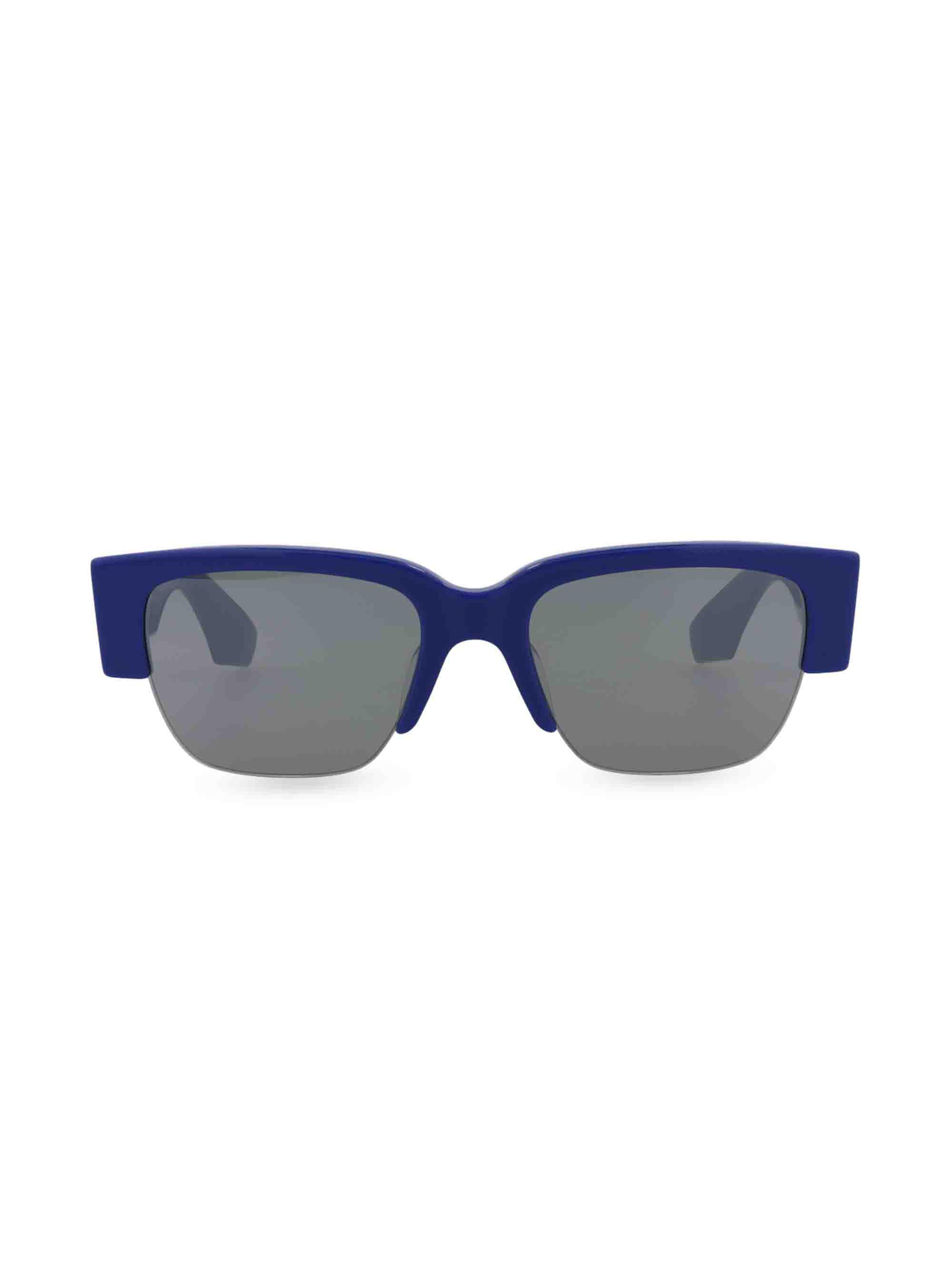 Click here for Mcqueen Womens 54MM Clubmaster Sunglasses - Blue prices