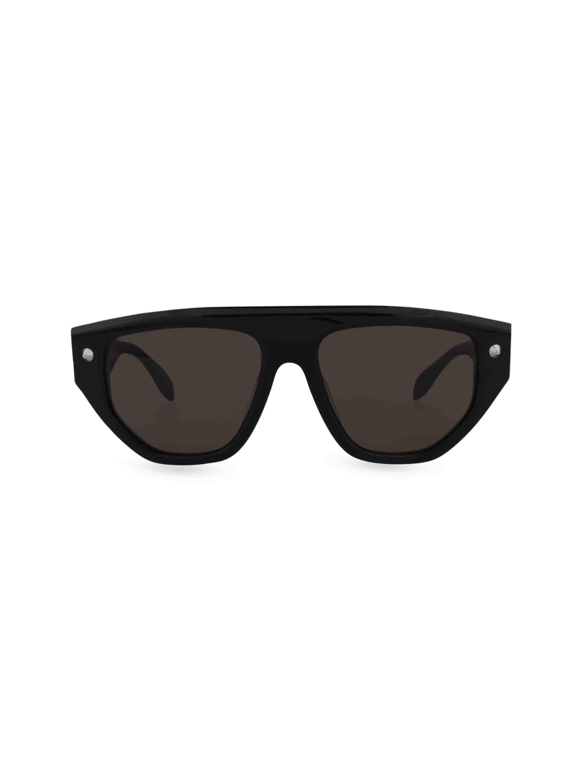 Click here for Mcqueen Womens 54MM Aviator Sunglasses - Black prices