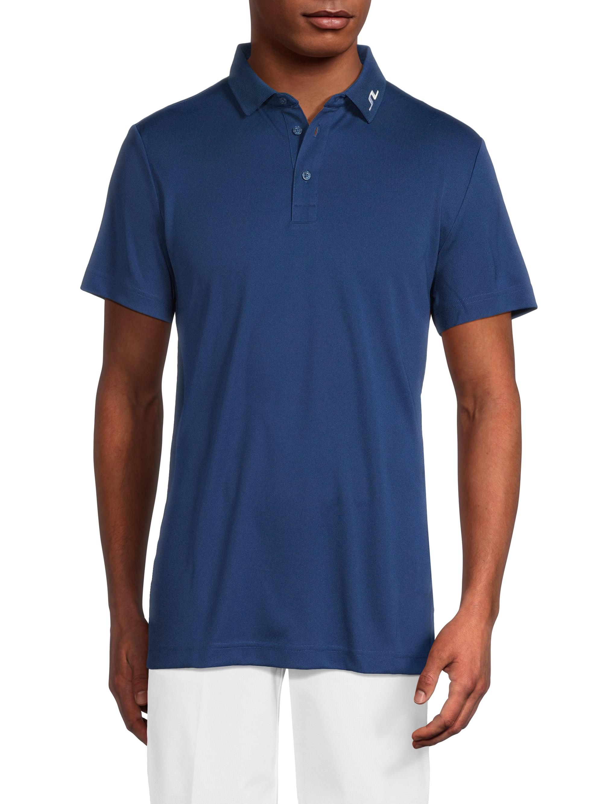 Click here for J. Lindeberg Mens KV Regular Fit Logo Polo - Estat... prices