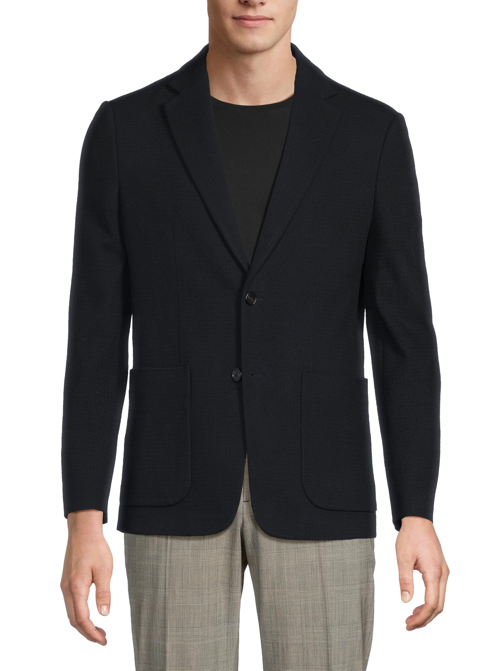 Click here for Theory Mens Clinton Slim-Fit Sport Coat - Dark Nav... prices