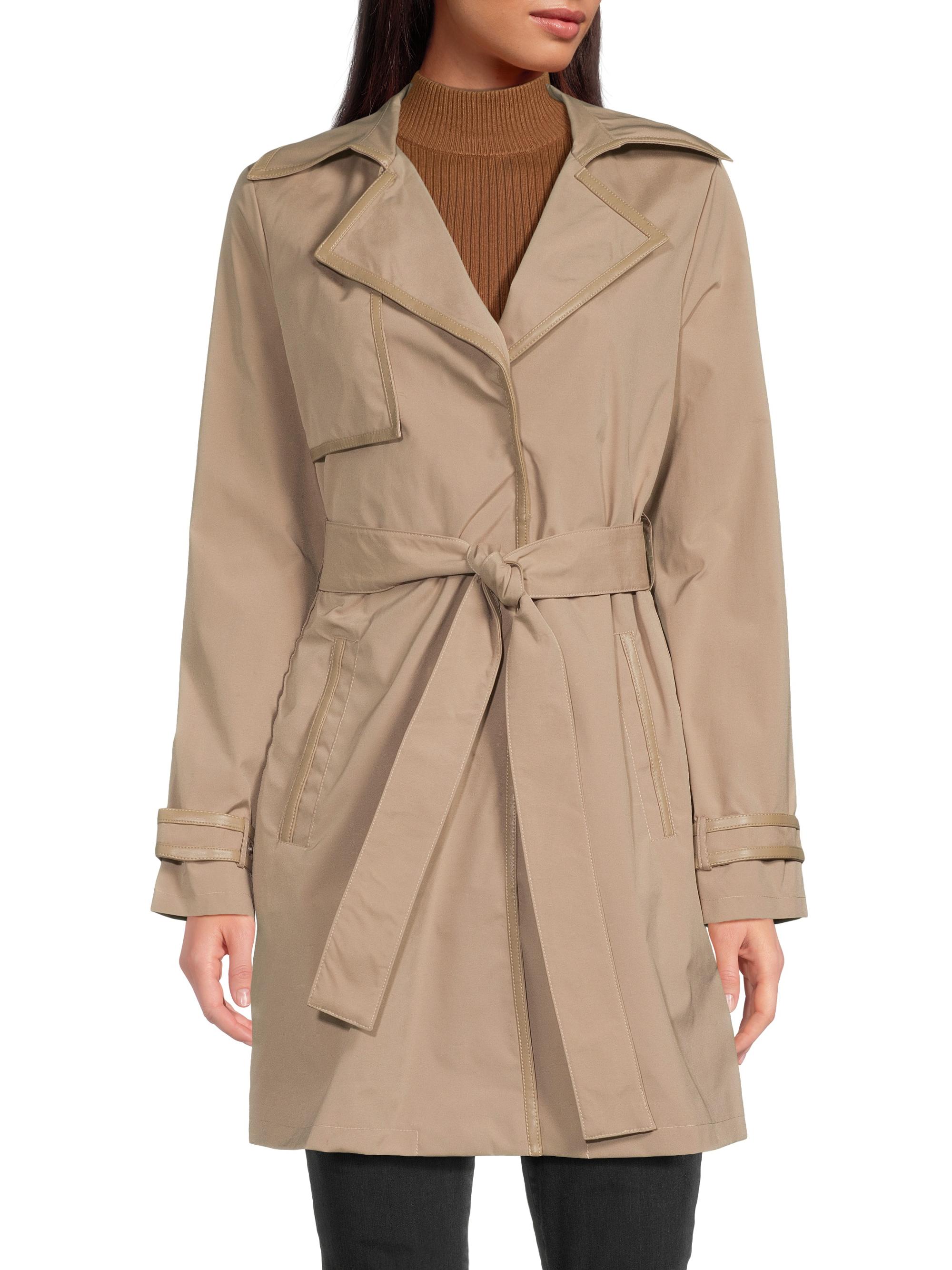 Click here for Guess Womens Helen Belted Trench Coat - Seneca Tau... prices