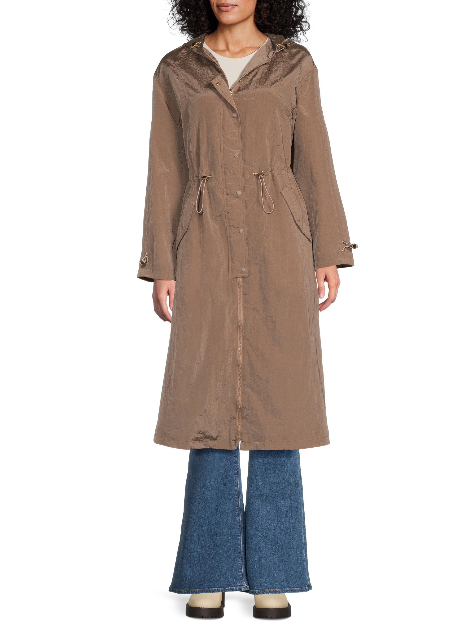 Click here for Guess Womens Kelsi Hooded Midi-Length Parka - Summ... prices