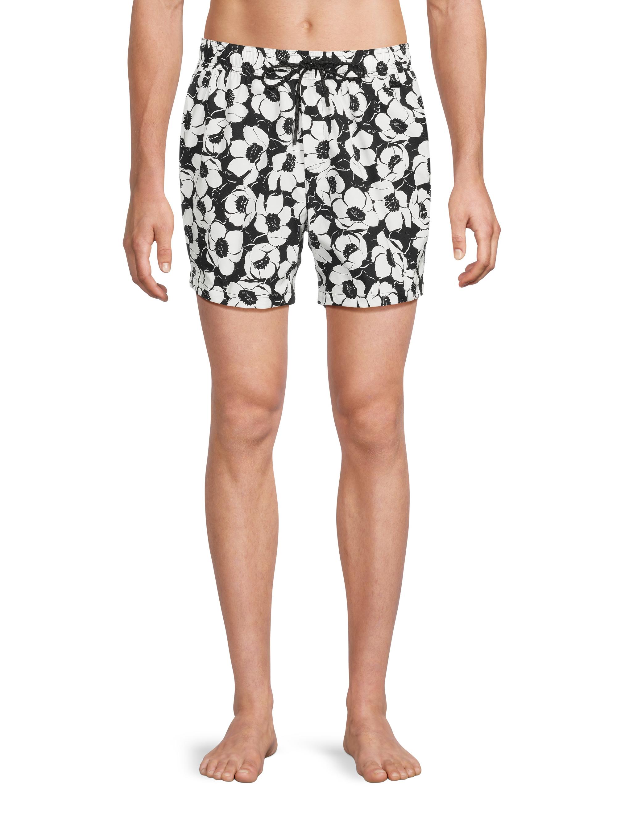 Click here for Karl Lagerfeld Paris Mens Floral Drawstring Swim S... prices