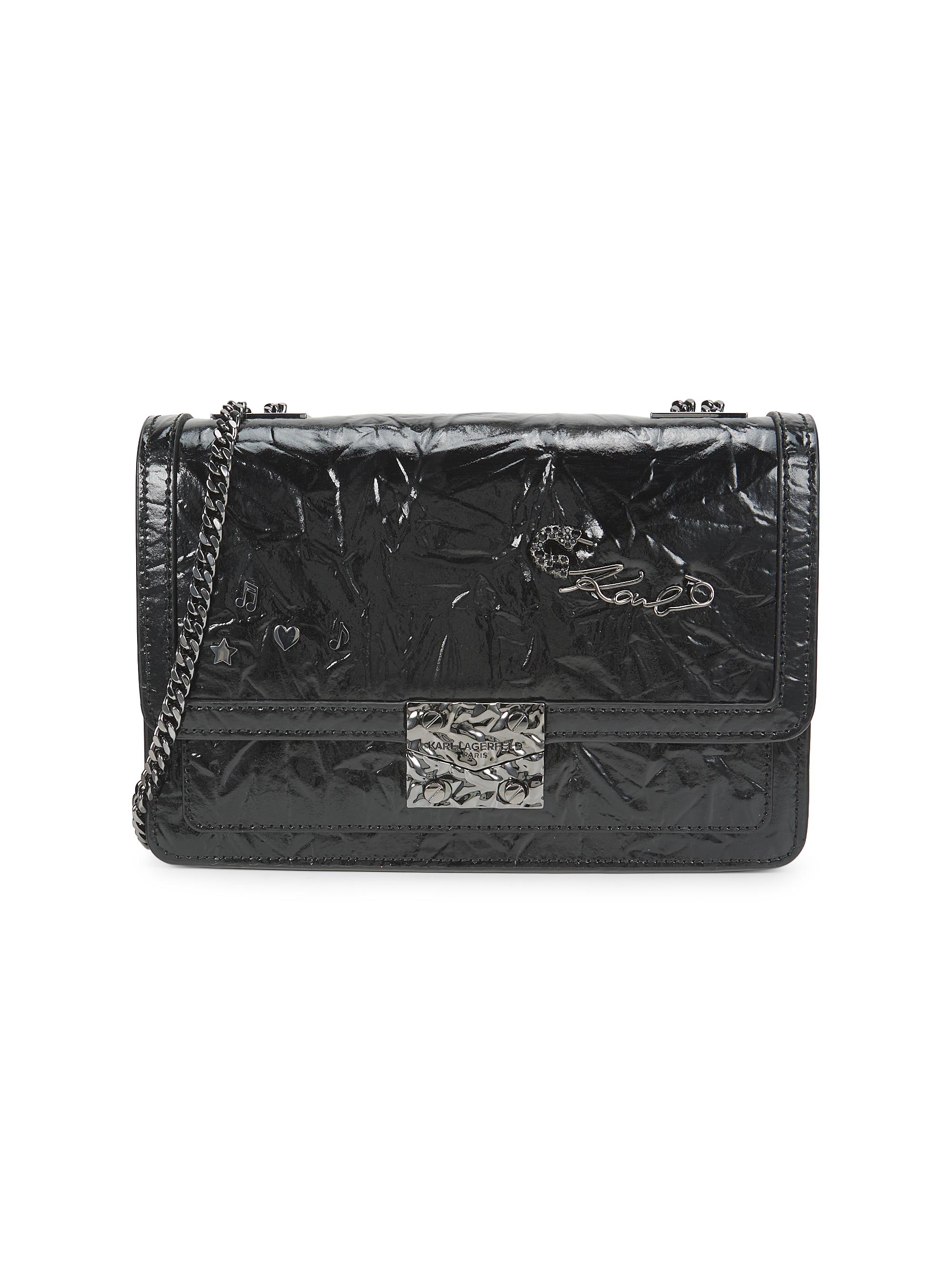 Click here for Karl Lagerfeld Paris Womens Corinne Logo Charm Sho... prices