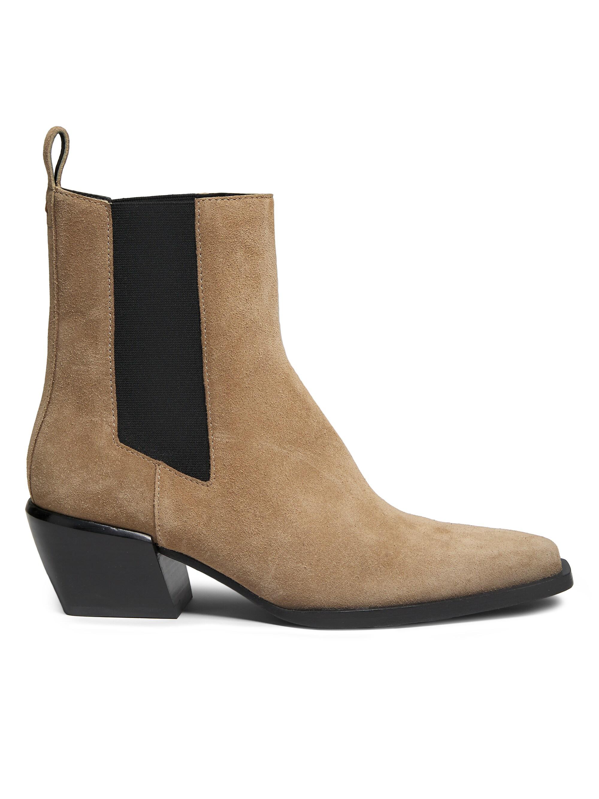 Click here for Rag & Bone Womens Joni 50MM Suede Chelsea Boots -... prices