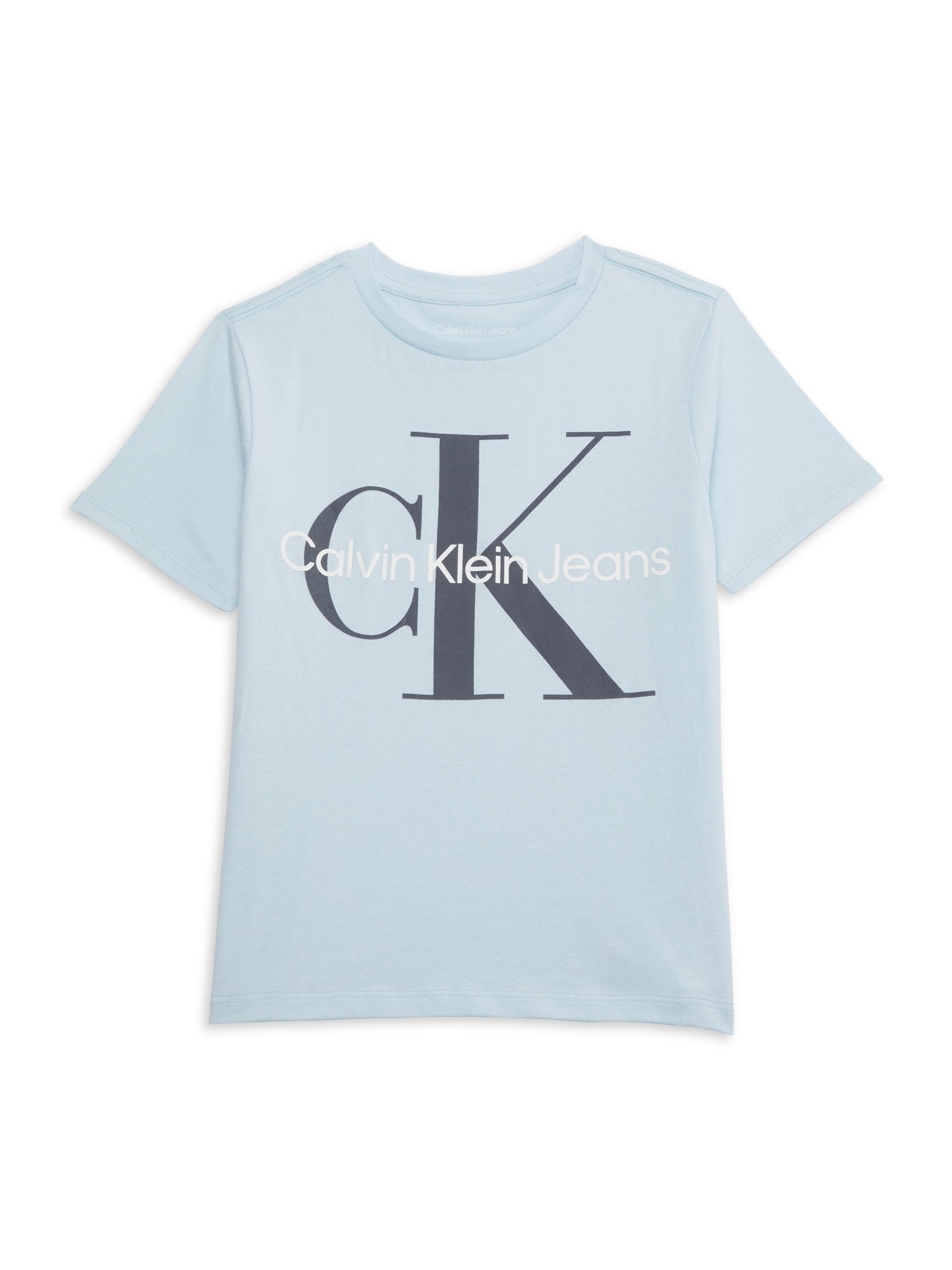 Click here for Calvin Klein Little Boys & Boys Logo Cotton T-Shir... prices