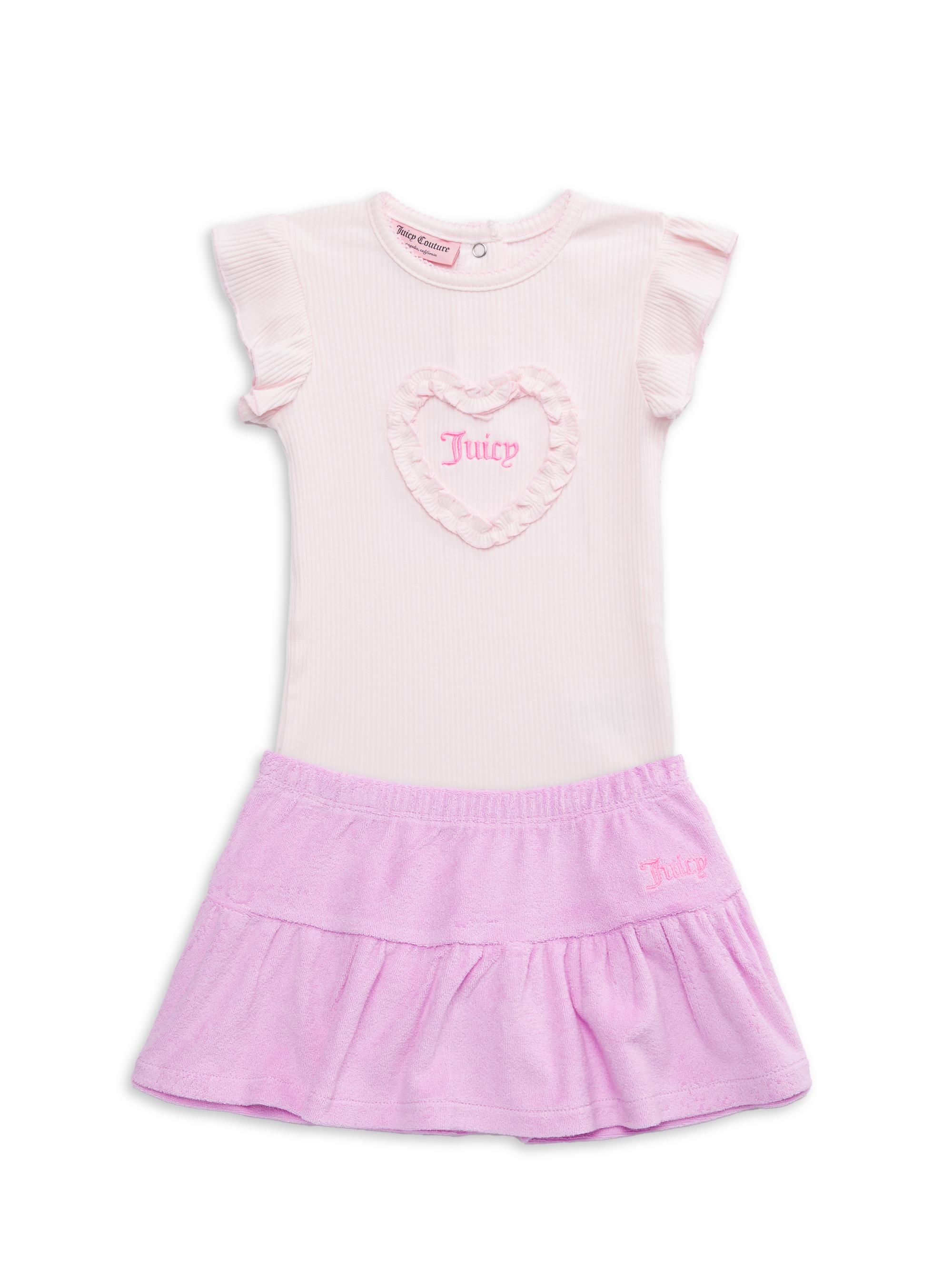 Click here for Juicy Couture Baby Girls 2-Piece Ruffle Bodysuit &... prices
