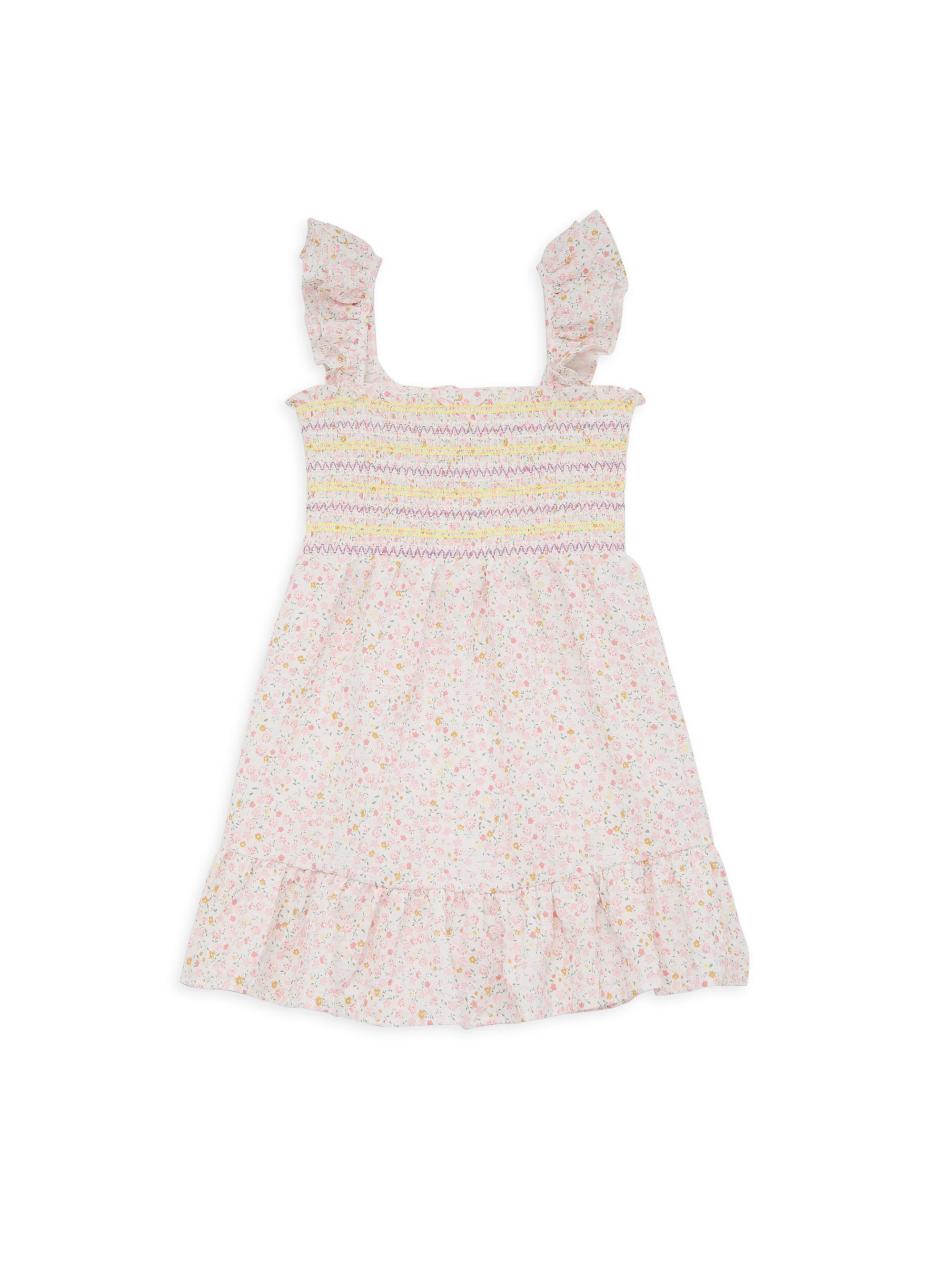 Click here for Design History Girls Smocked Ruffle-Strap Dress -... prices