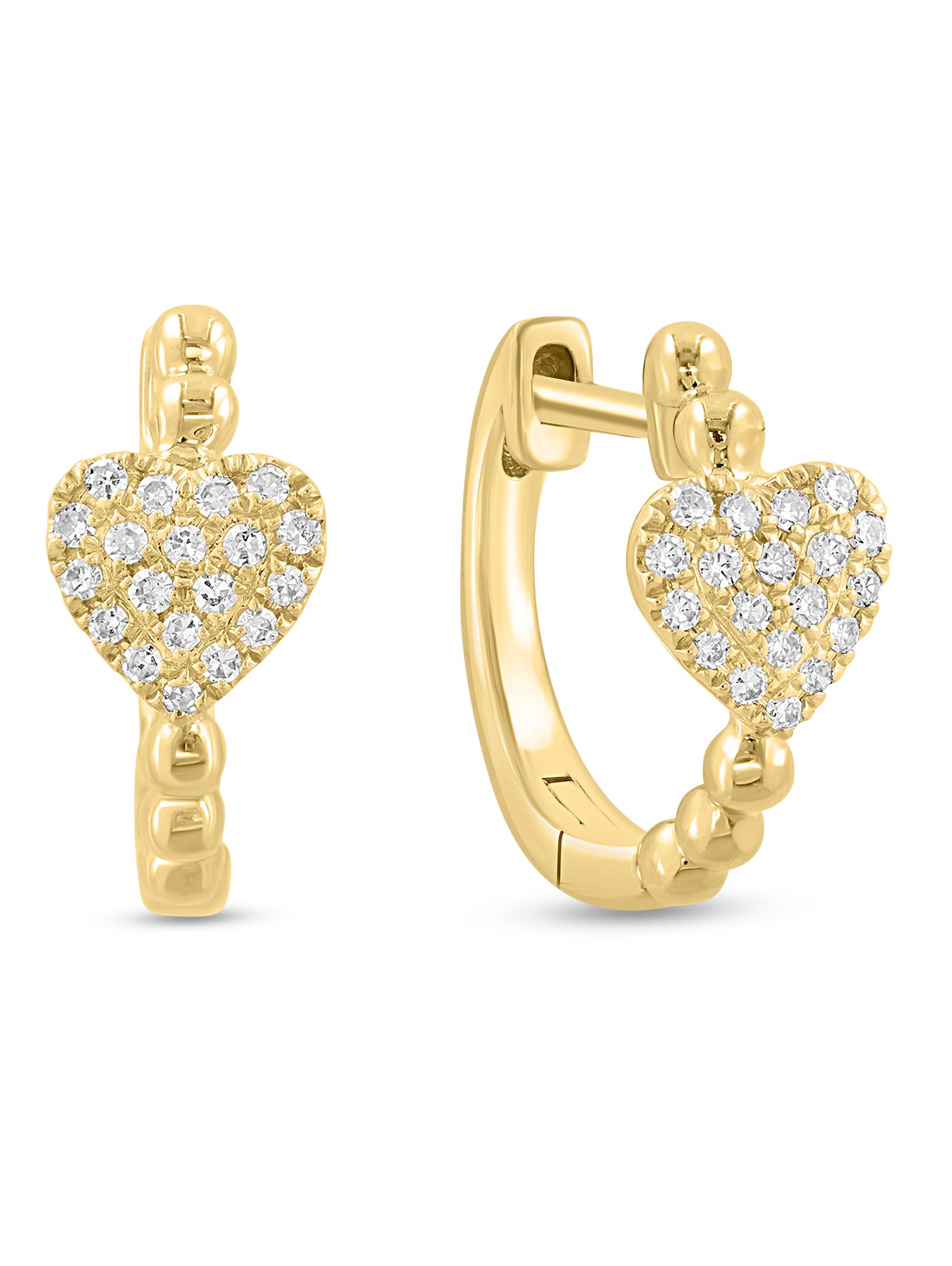 Click here for Saks Fifth Avenue Womens 14K Yellow Gold & 0.13 TC... prices