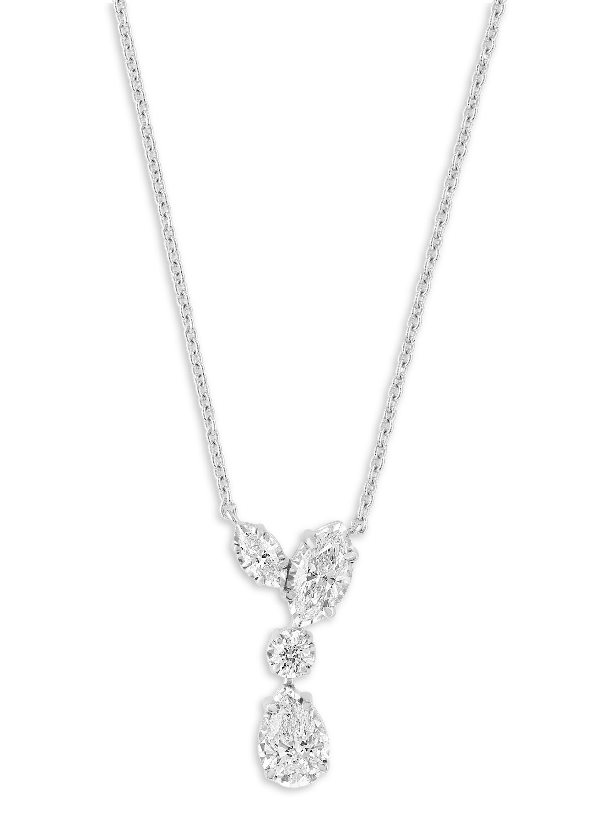 Click here for Effy Womens 14K White Gold & 1.11 TCW Lab-Grown Di... prices