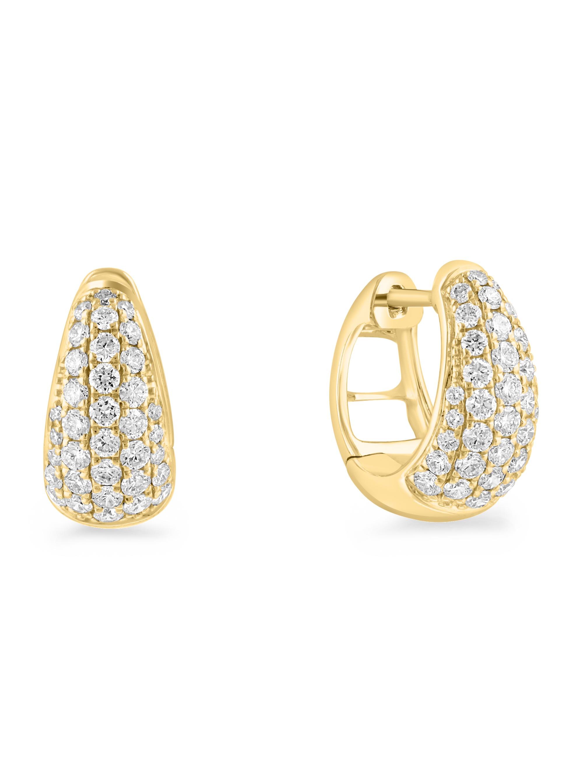 Click here for Effy Womens 14K Yellow Gold & 0.90 TCW Lab-Grown D... prices