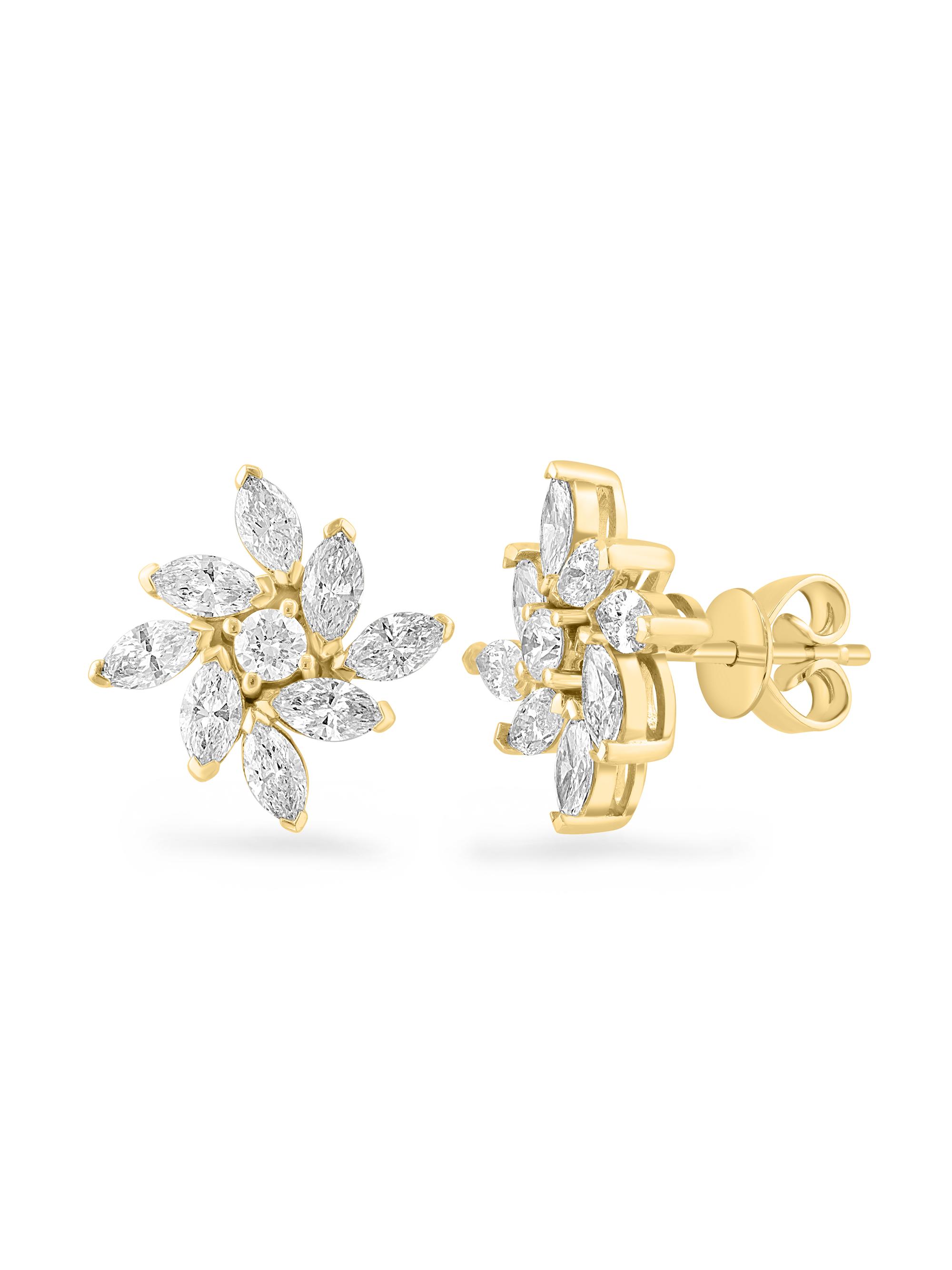 Click here for Effy Womens 14K Yellow Gold & 1.24 TCW Lab-Grown D... prices