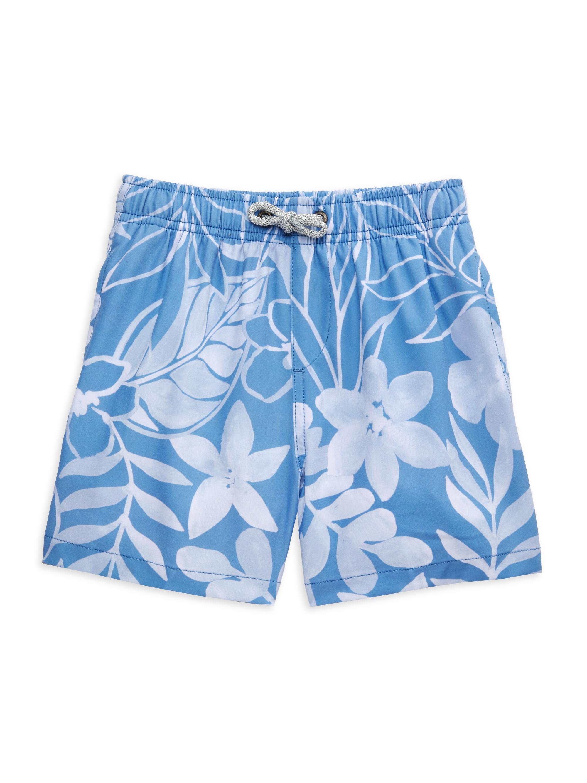 Click here for Vintage Summer Little Boys Volley Swim Shorts - Bl... prices