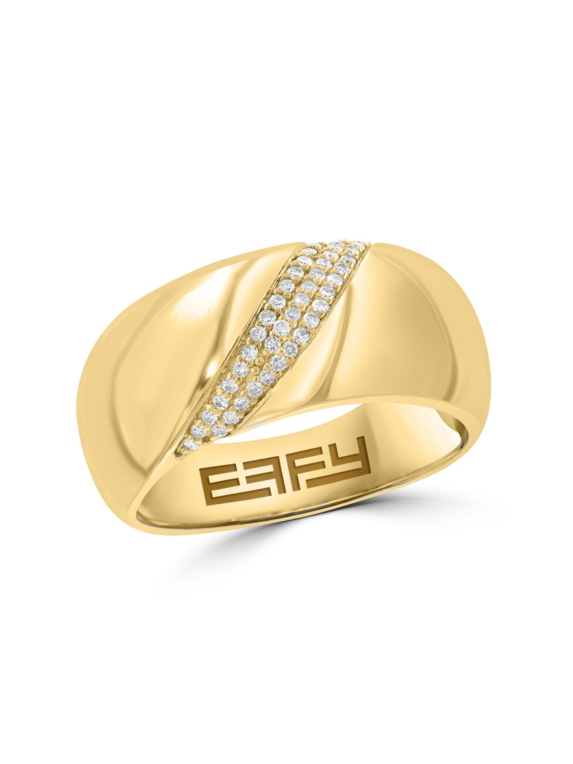 Click here for Effy Eny Womens Gold-Plated Sterling Silver Diamon... prices