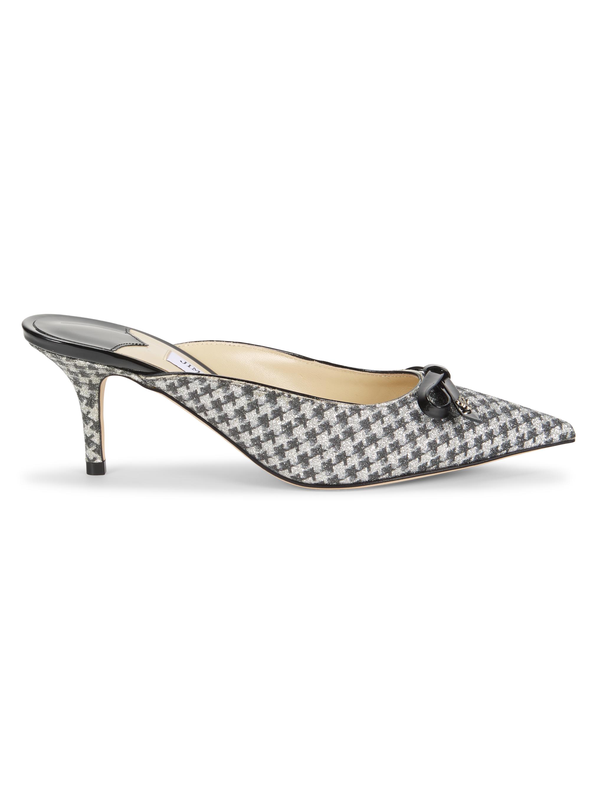 Click here for Jimmy Choo Womens Scarlette 65MM Houndstooth Point... prices