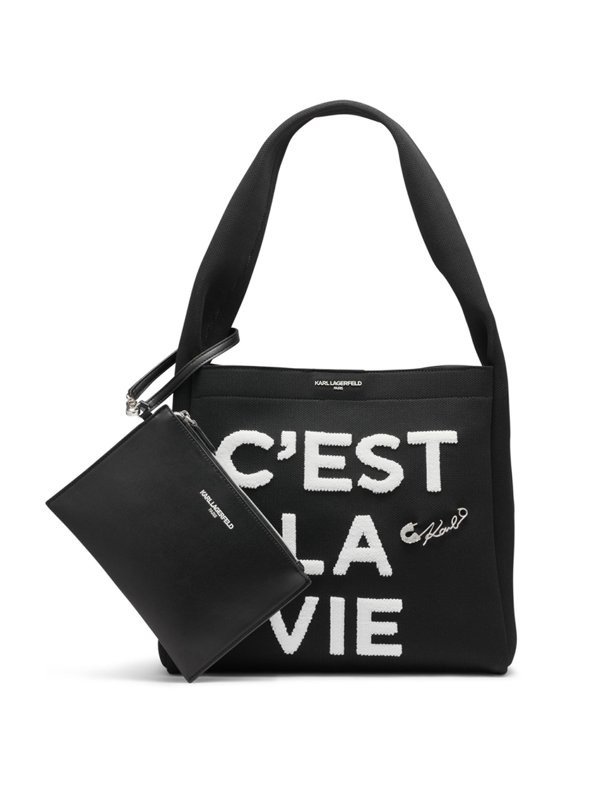 Click here for Karl Lagerfeld Paris Womens Kristina Hobo - Black... prices