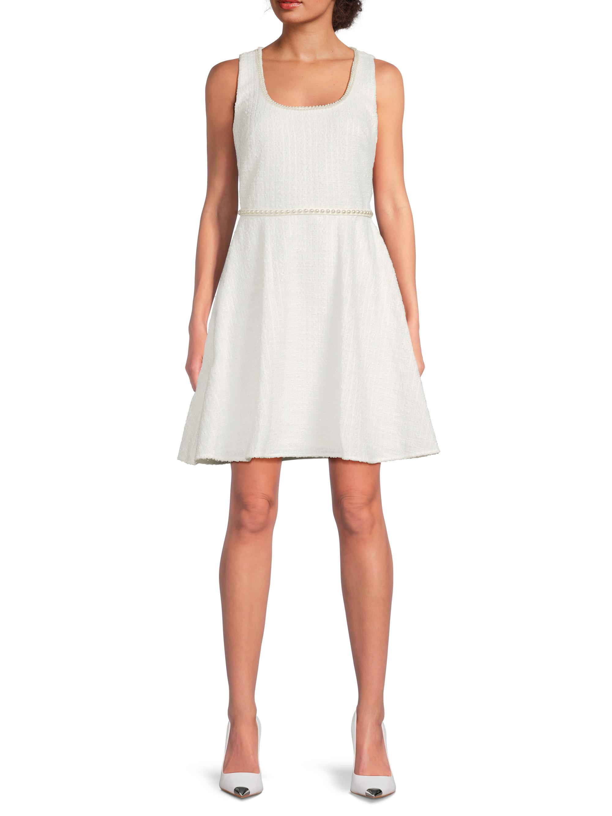 Click here for Karl Lagerfeld Paris Womens Textured Shift Dress W... prices