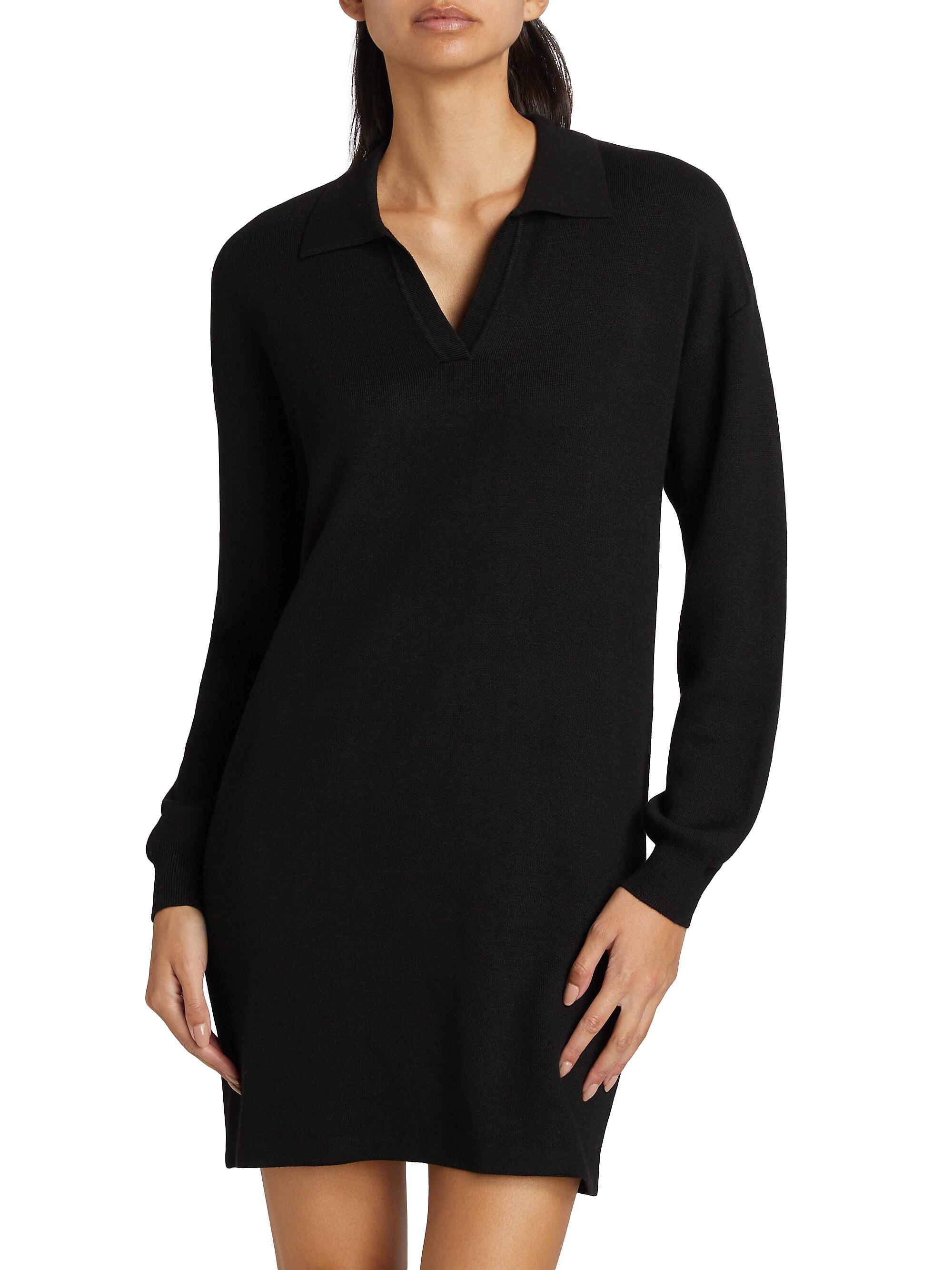 Click here for Stellae Dux Womens Knit Johnny-Collar Minidress -... prices