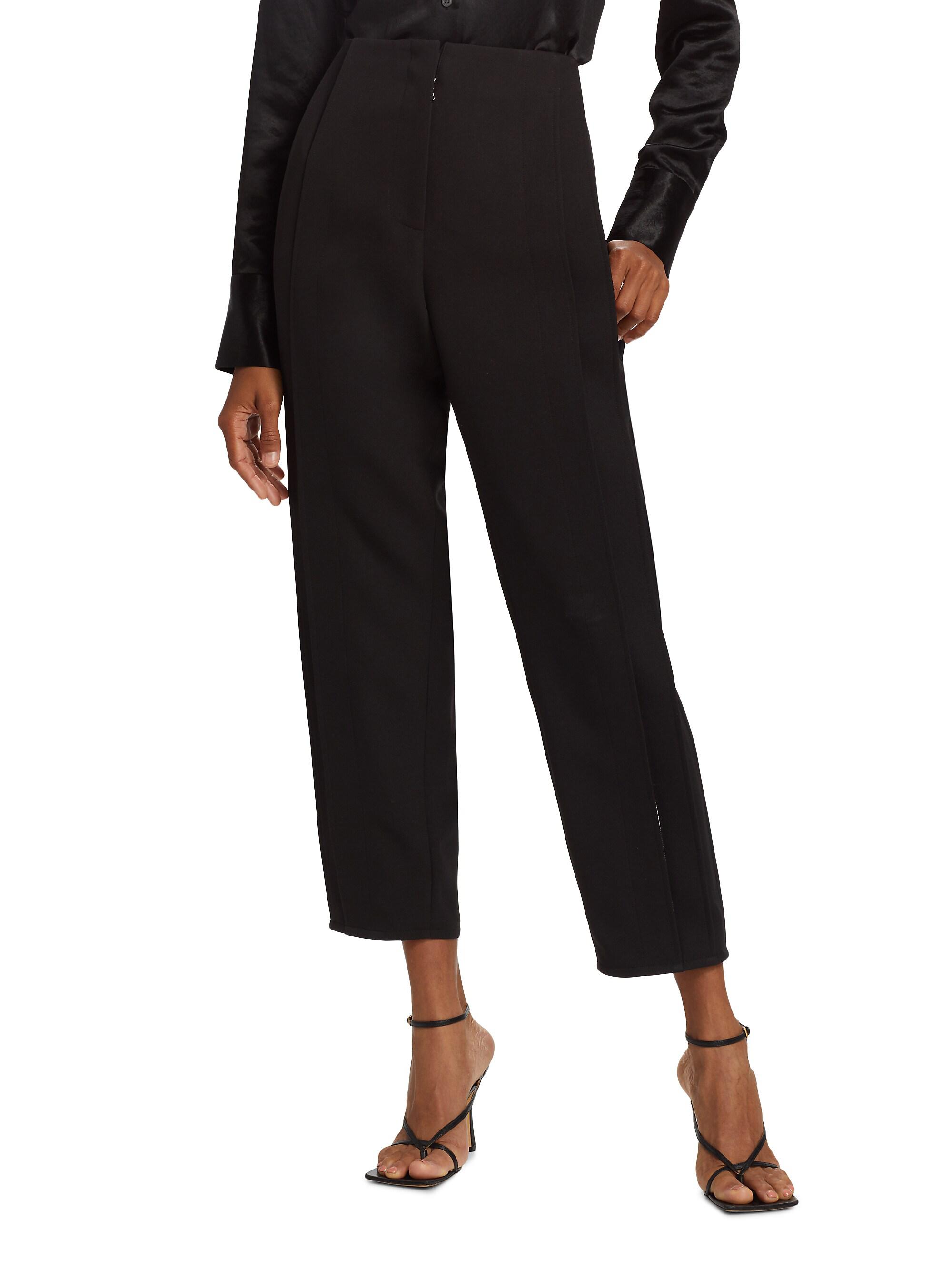 Click here for Anonlychild Womens Lacovia Cropped Pants - Black -... prices